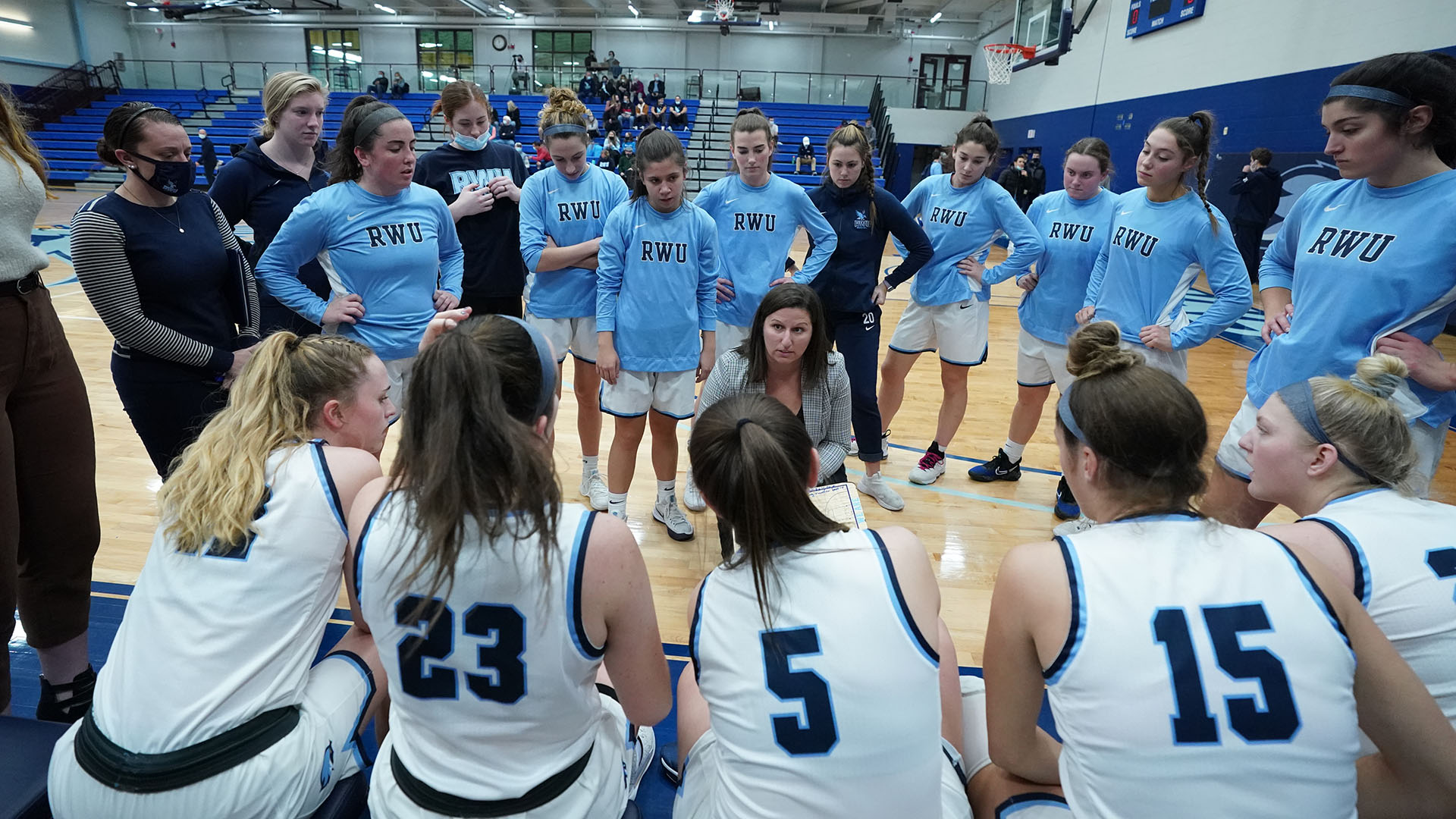 Thompson Nets 200th Win At RWU In #22 Women’s Basketball’s Victory Over ...