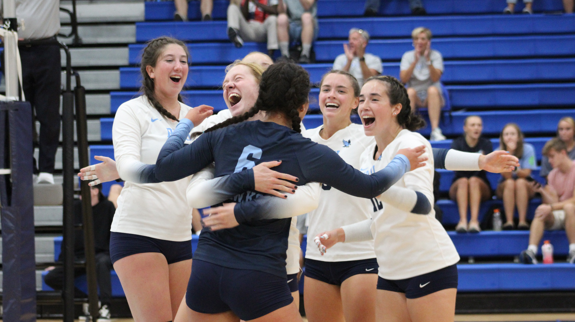 Women’s Volleyball: Hawks Dominate Play, Open Season with Win Over ...