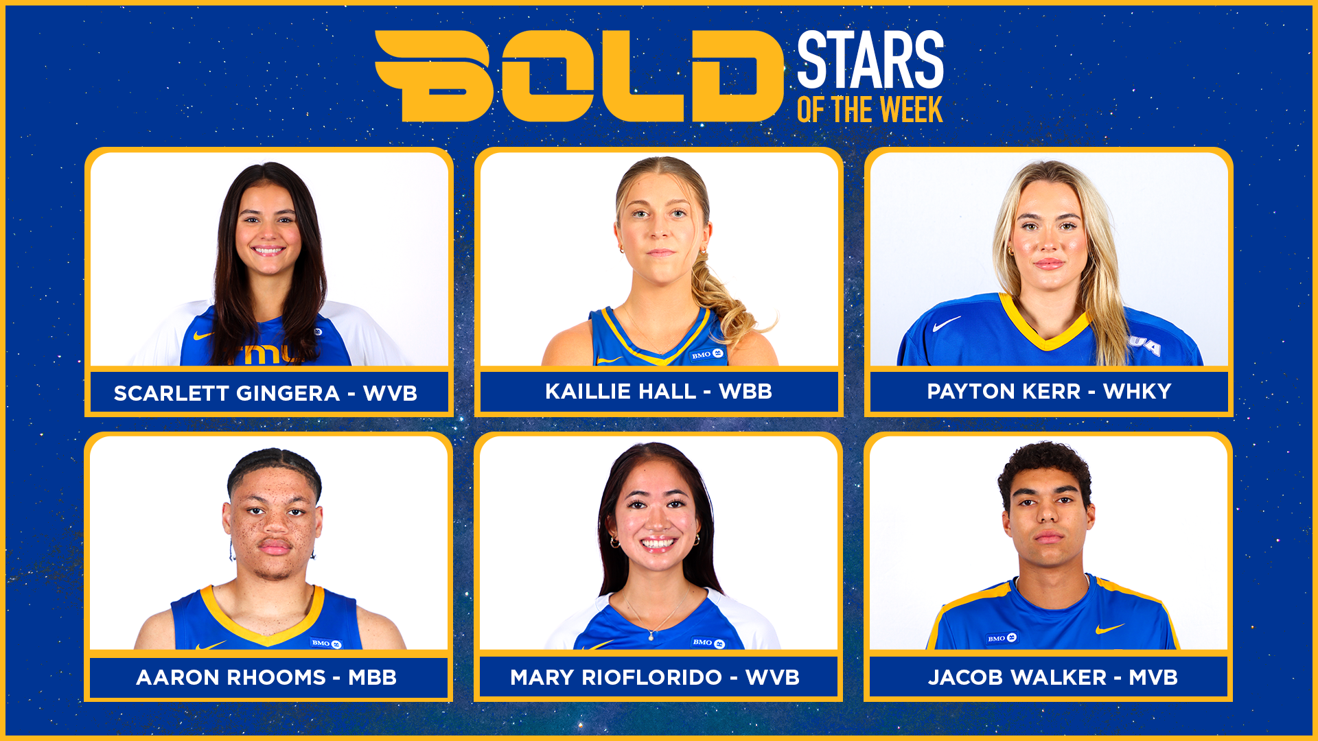 Stars of the Week - TMU Athletics & Recreation