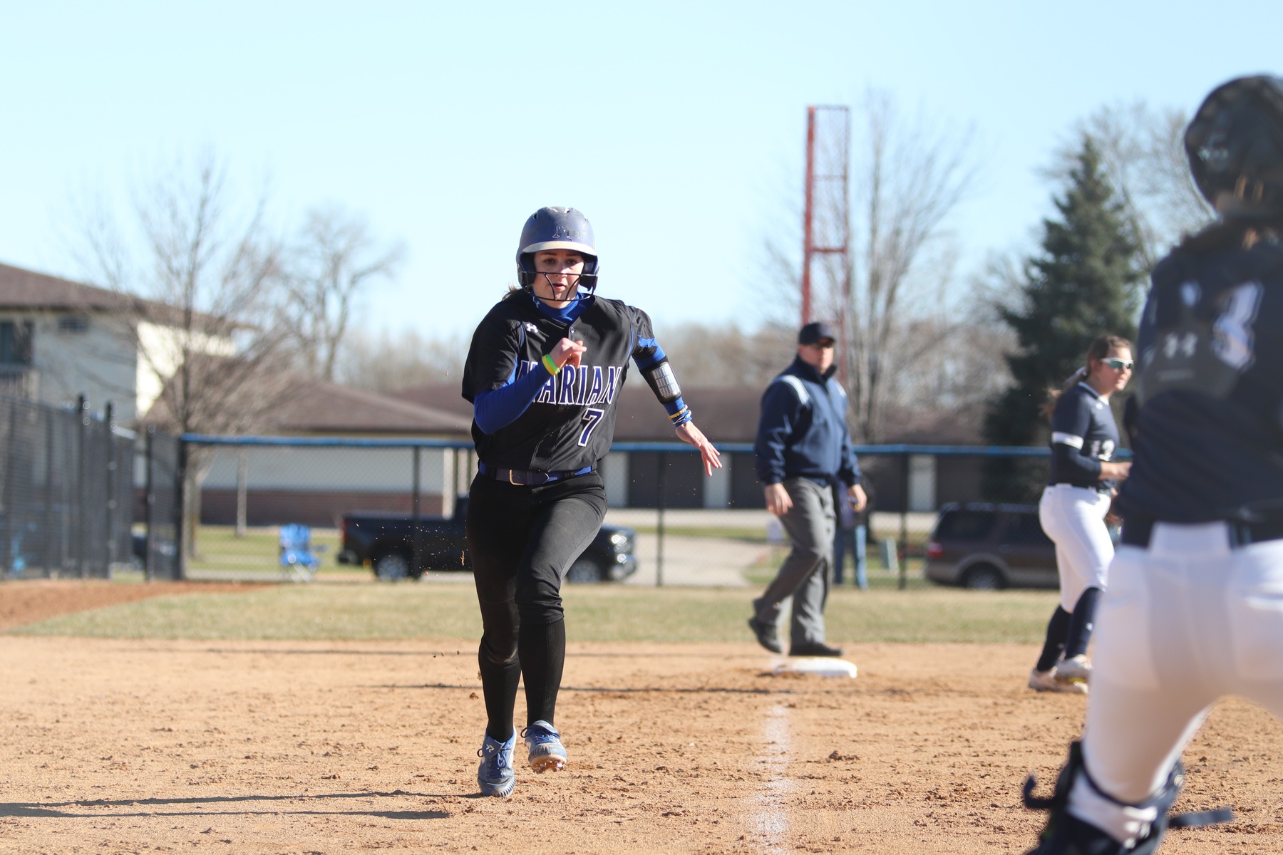 Sabre softball swept by UWSP to open season - Marian University