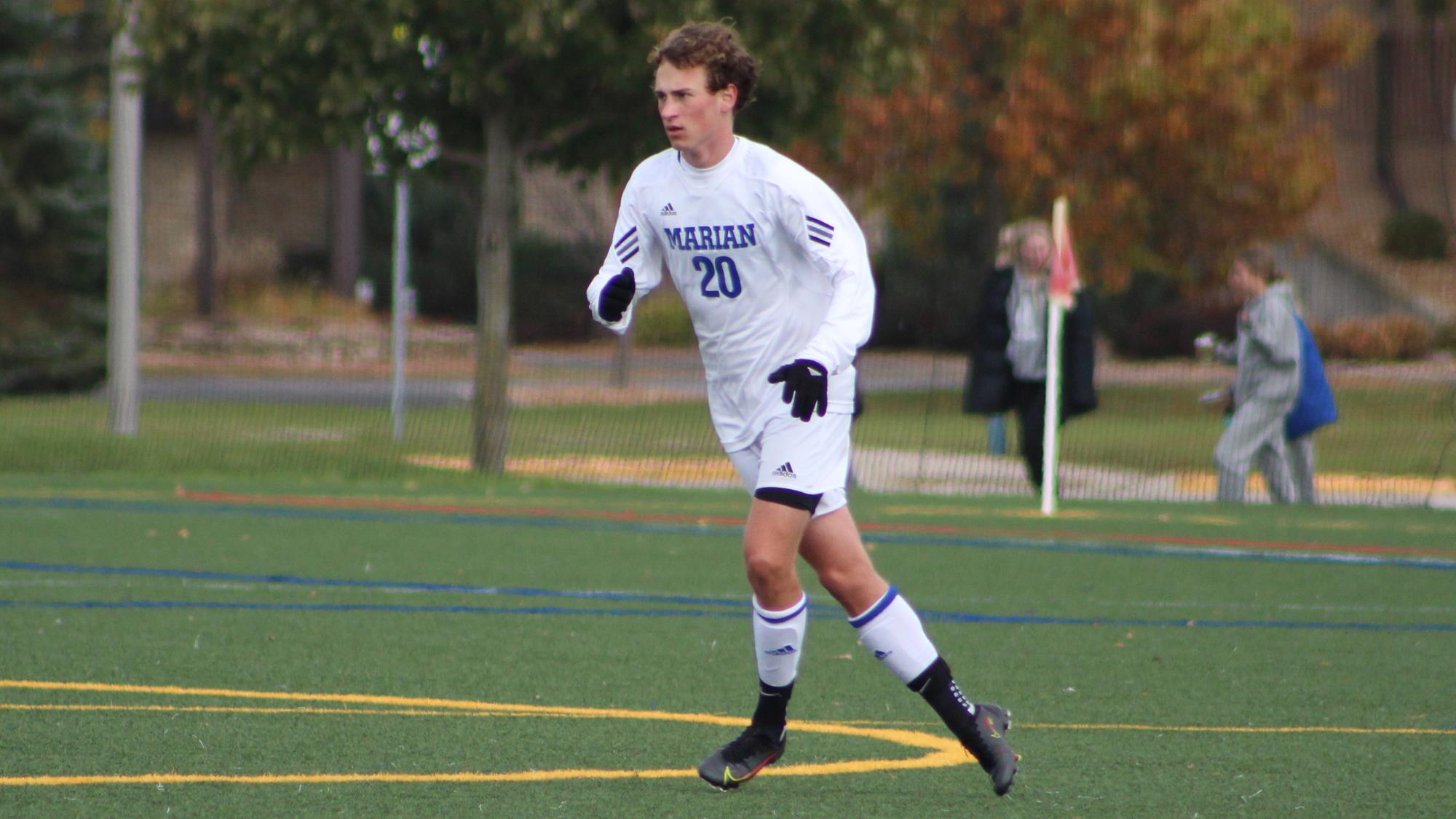 Logan Holevas - 2023 - Men's Soccer - Marian University