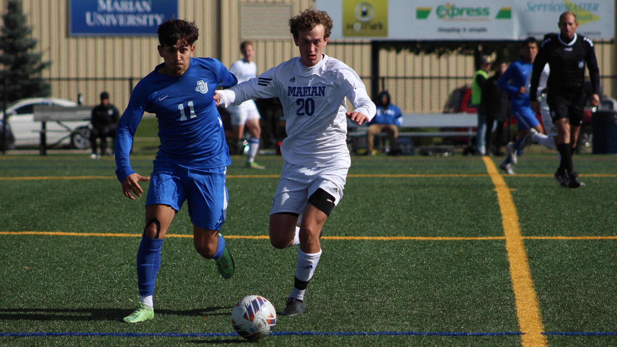 Logan Holevas - 2023 - Men's Soccer - Marian University