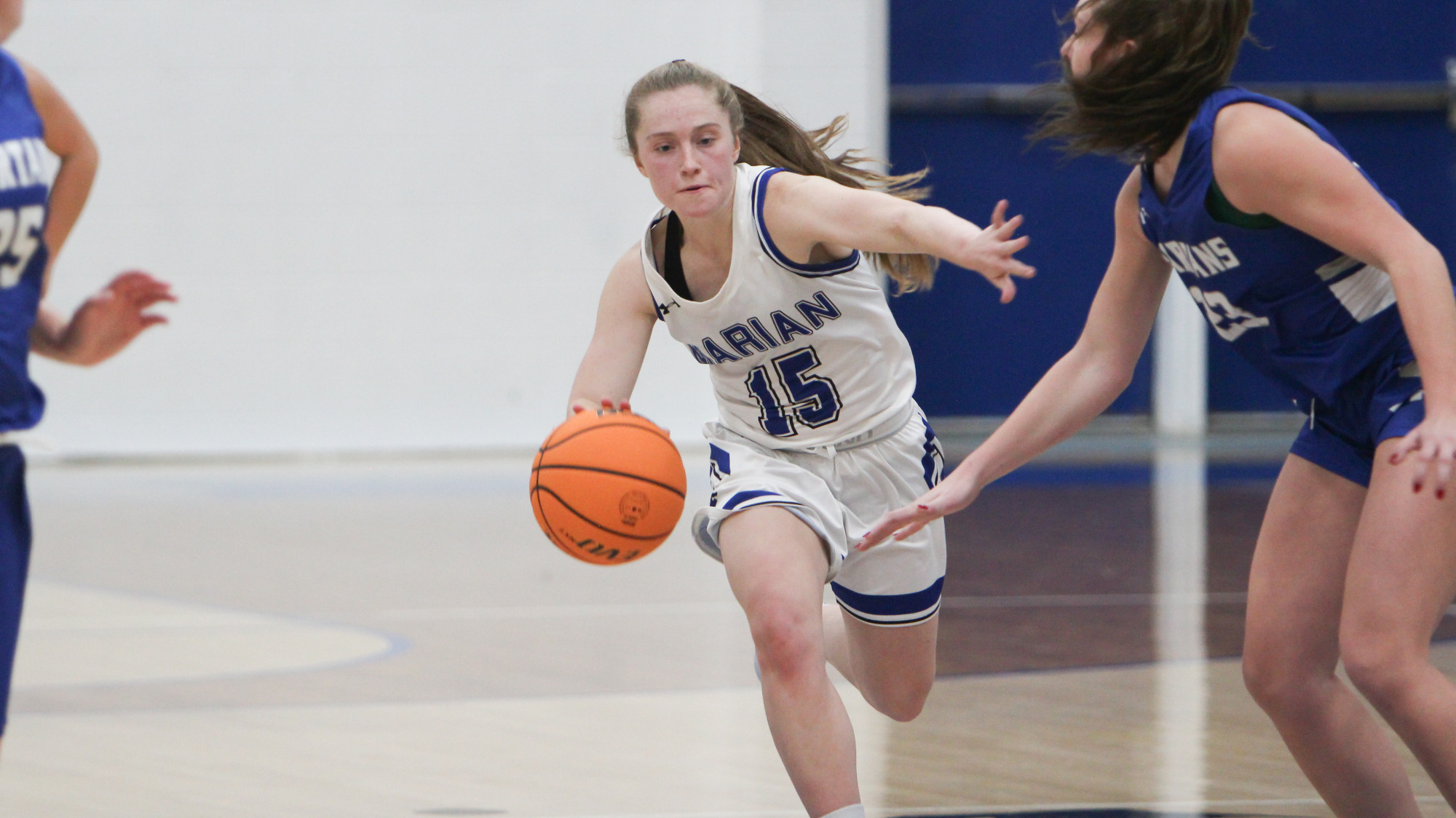 Marian women's basketball secures first win at Lake Forest - Marian ...