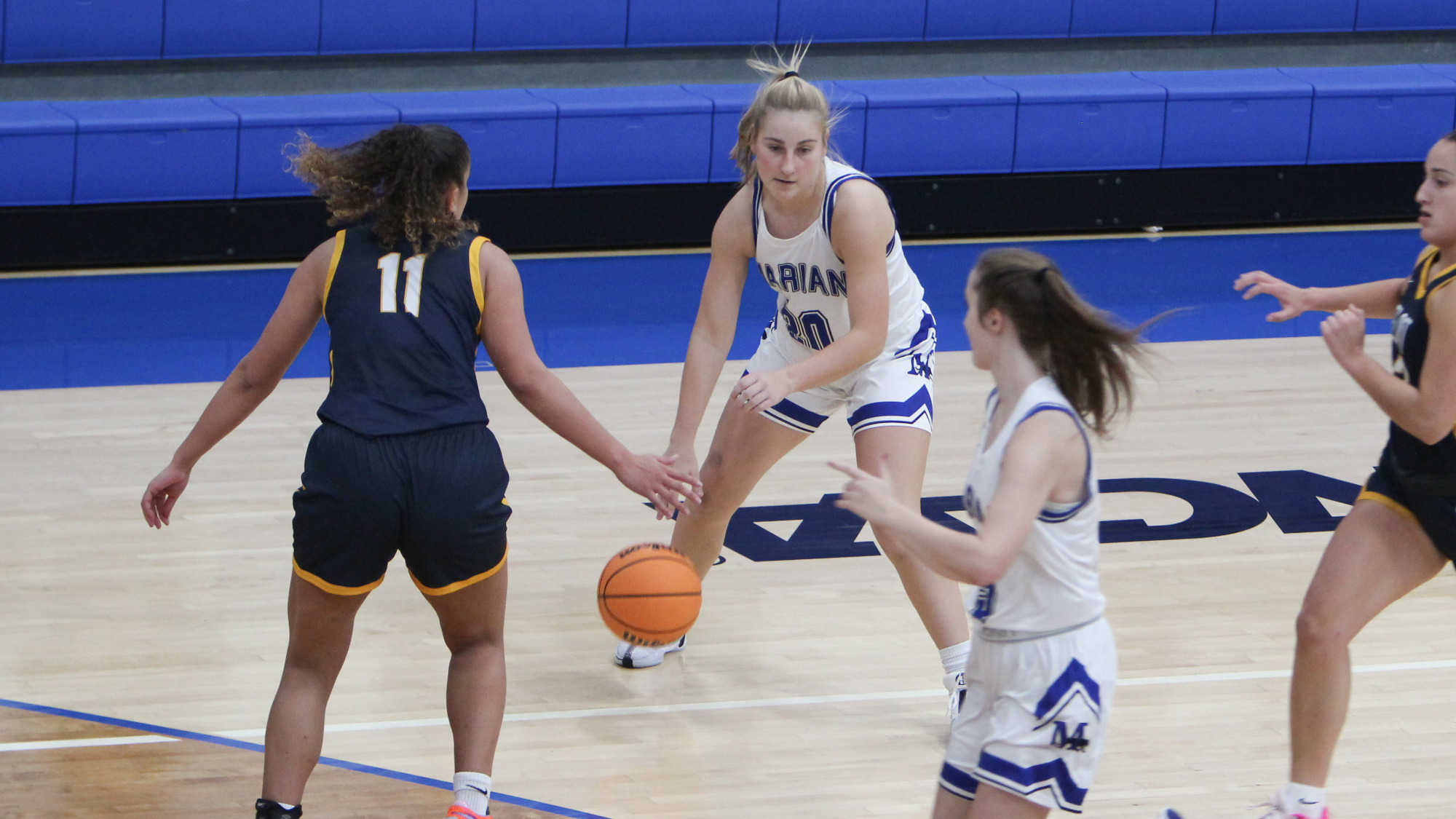 Marian women's basketball easily takes care of Dominican - Marian ...
