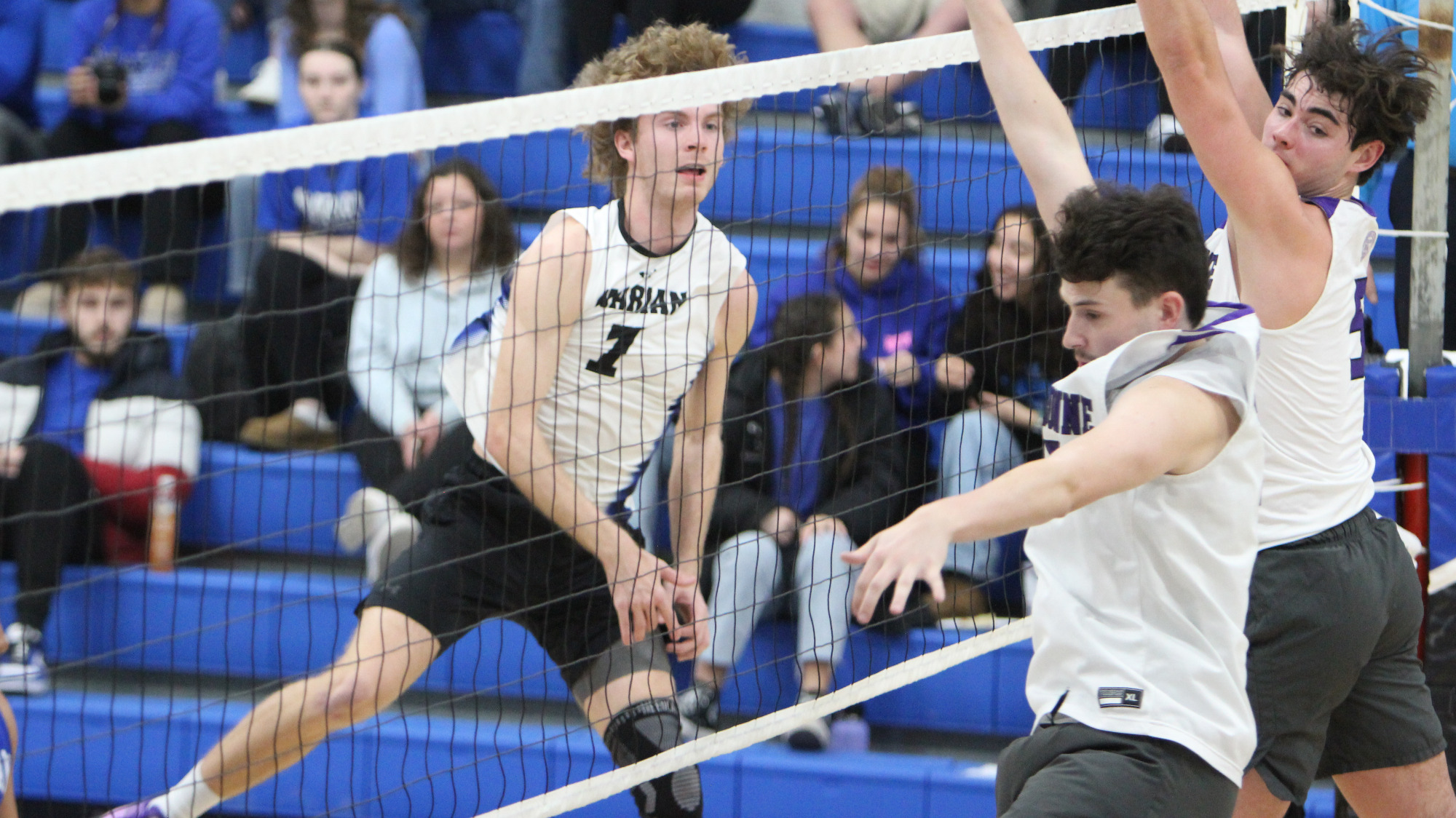 Sabre men's volleyball drops four-setter to Benedictine - Marian University
