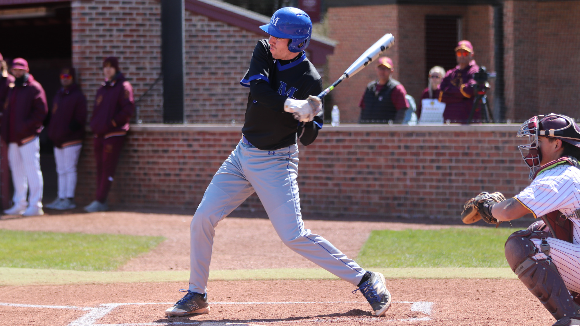 Marian baseball powers past Elmhurst - Marian University