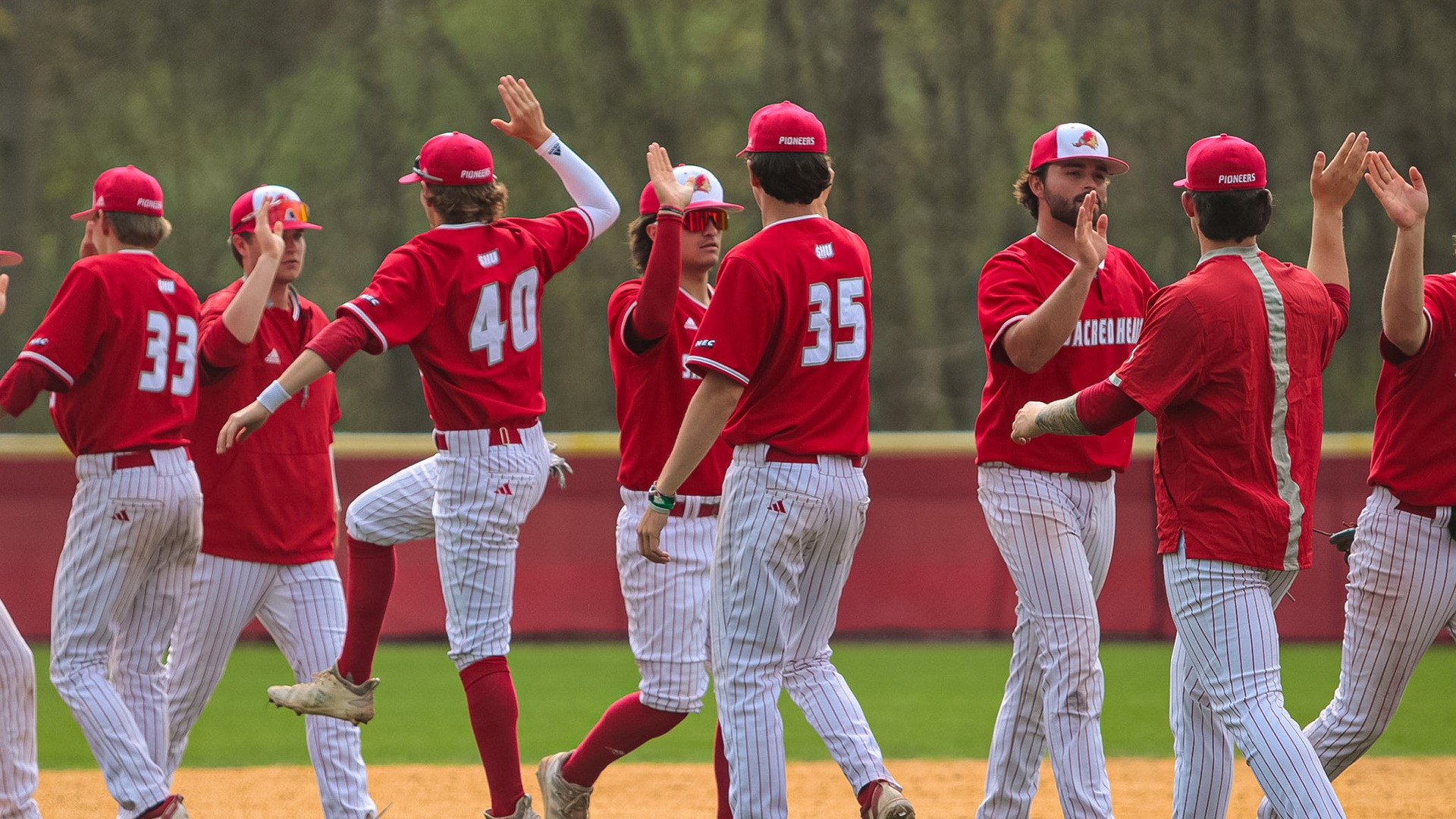 Seven-Run Third Lifts SHU to 10-5 Victory, Series Win over FDU - Sacred ...