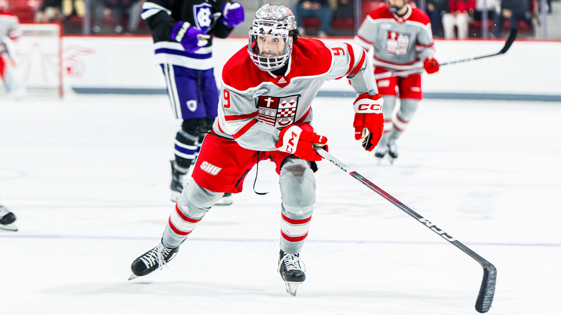 Daniel Ebrahim - 2023-24 - Men's Ice Hockey - Sacred Heart University