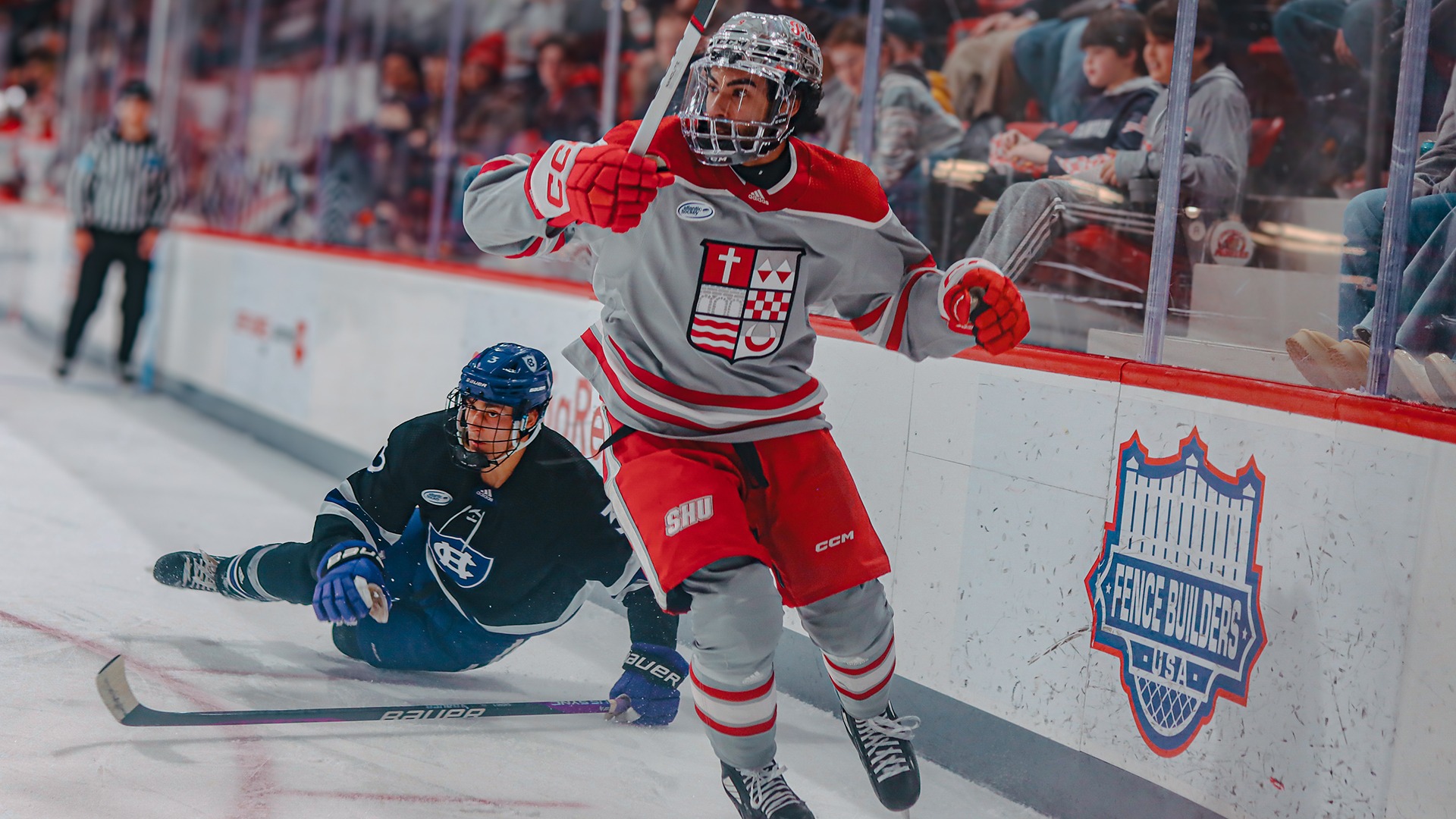 Daniel Ebrahim - 2023-24 - Men's Ice Hockey - Sacred Heart University