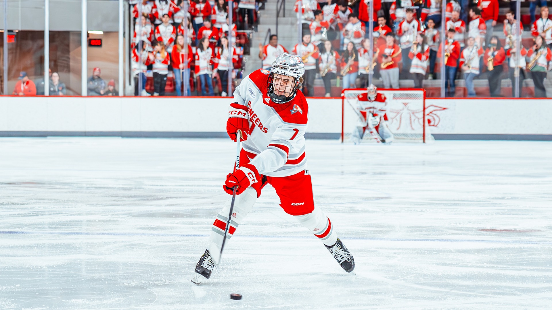 Sundquist Nets First Career Goal, Men’s Ice Hockey Falls to Holy Cross ...