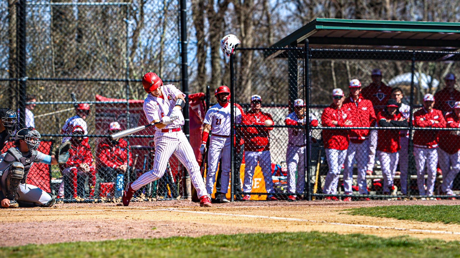 Baseball Splits DH with LIU, Wins Fourth Straight NEC Series - Sacred ...