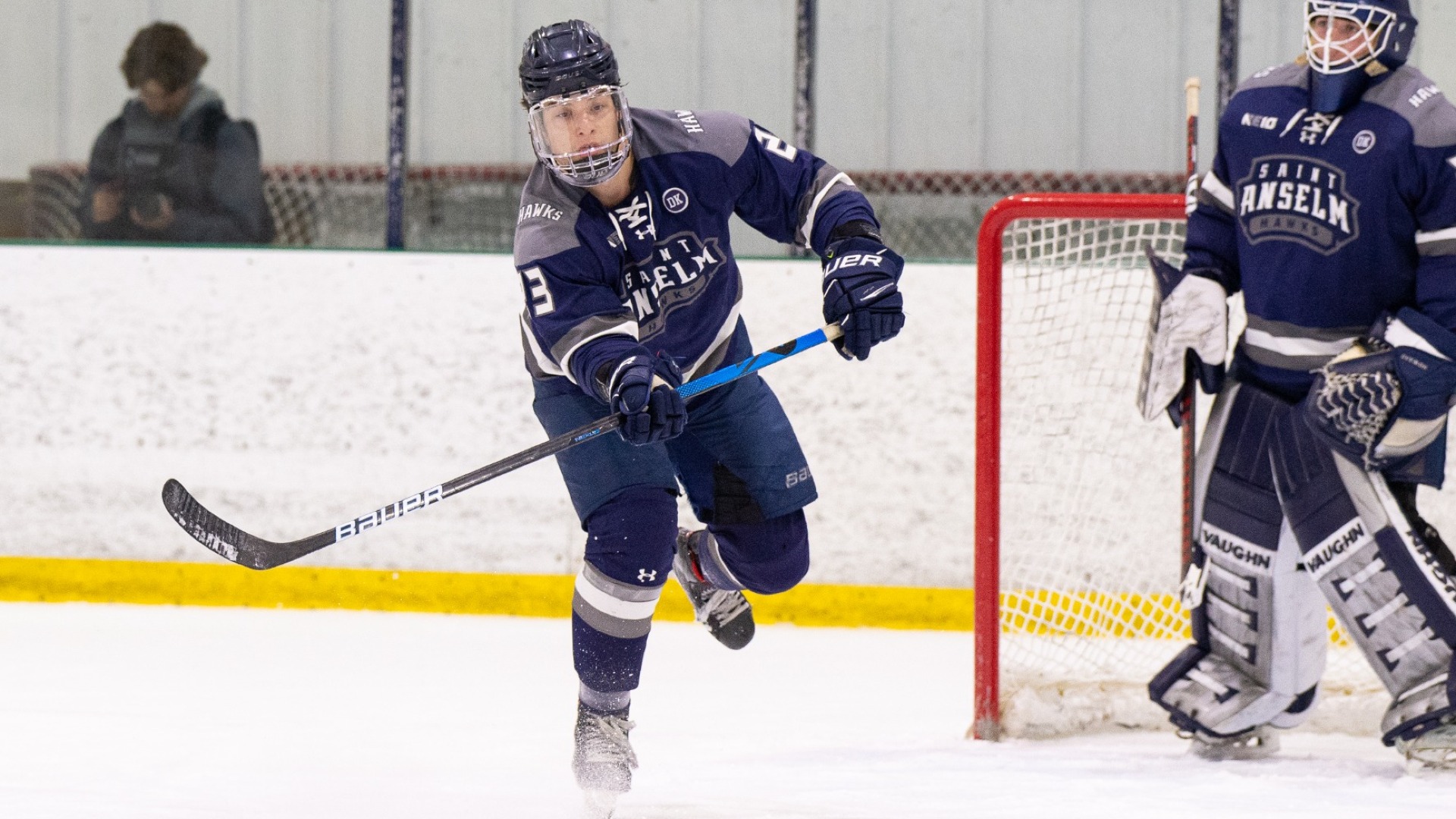 Mark Leach - 2022-23 - Men's Ice Hockey - Saint Anselm College