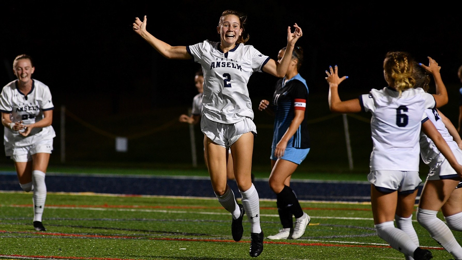 Pecor nets two as women's soccer grabs season-opening win over Holy ...