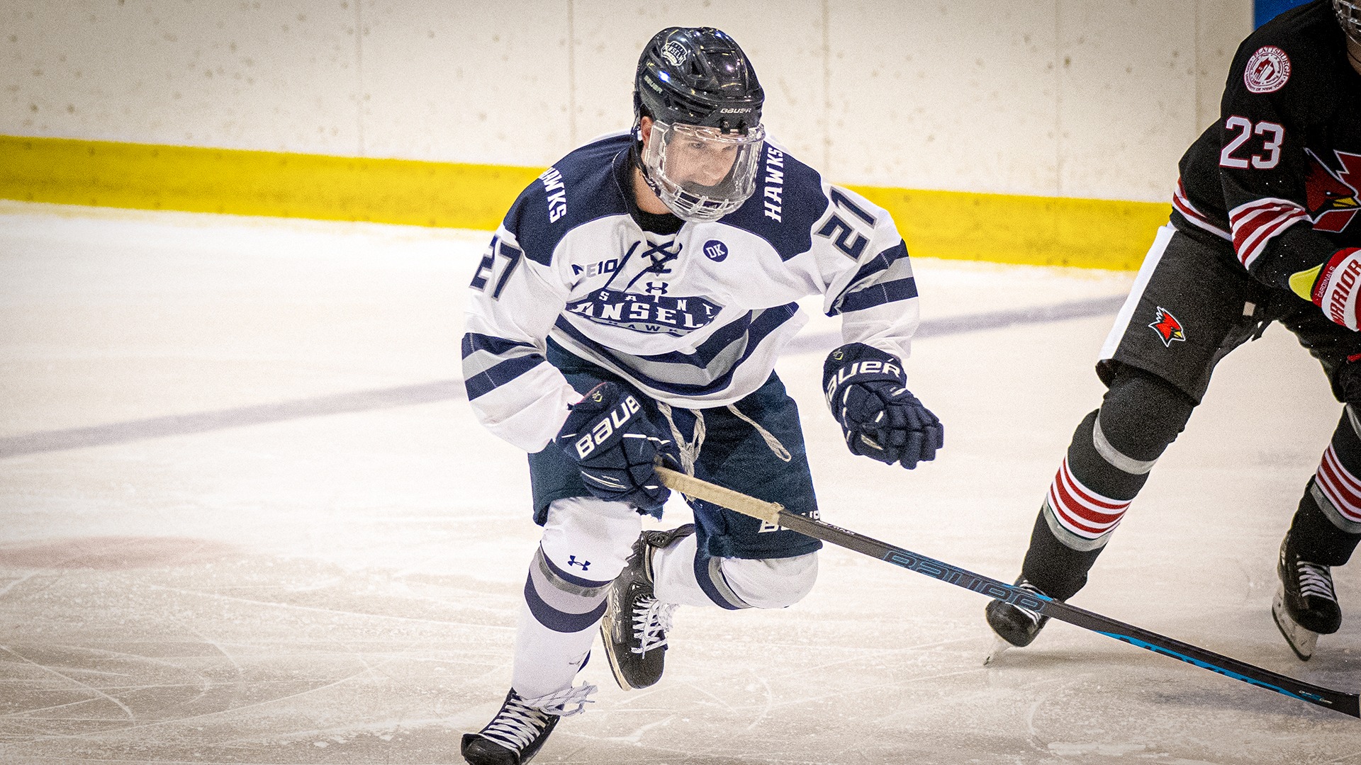 Men's Ice Hockey Draws with Post in Opening NE10 Conference Game ...