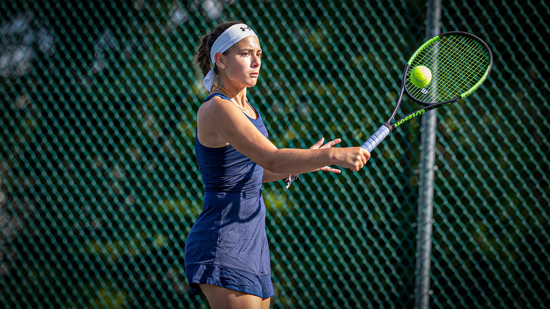 Women’s Tennis Clips Franklin Pierce, 4-3 - Saint Anselm College