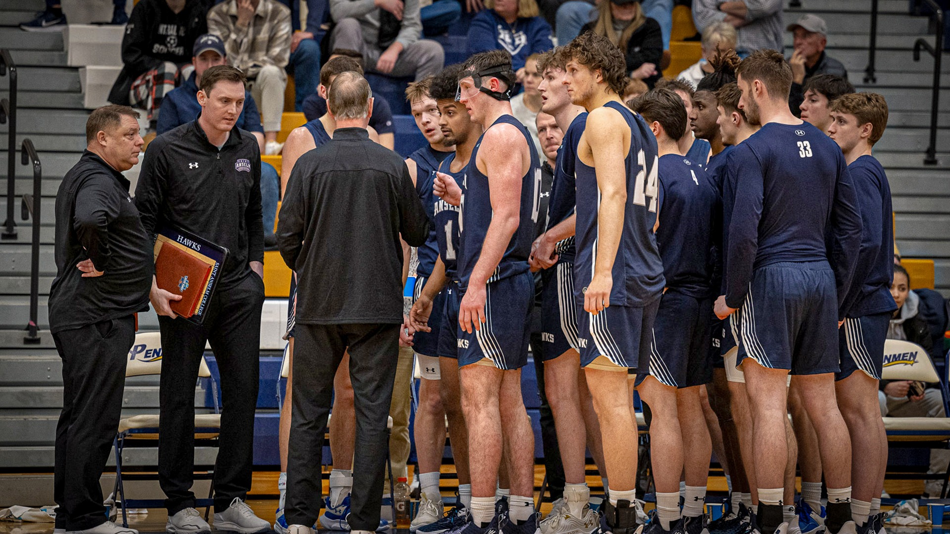 Men's Basketball Win Streak Ends with Loss to Southern N.H. - Saint ...