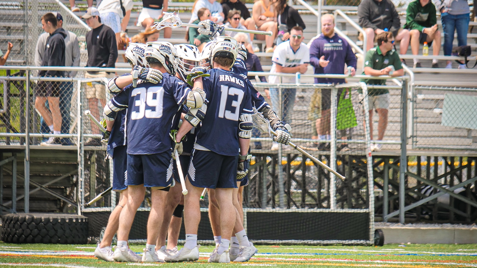 Nick Larsen Scores Five Times, No. 11 Men's Lacrosse Dominates No. 13 ...