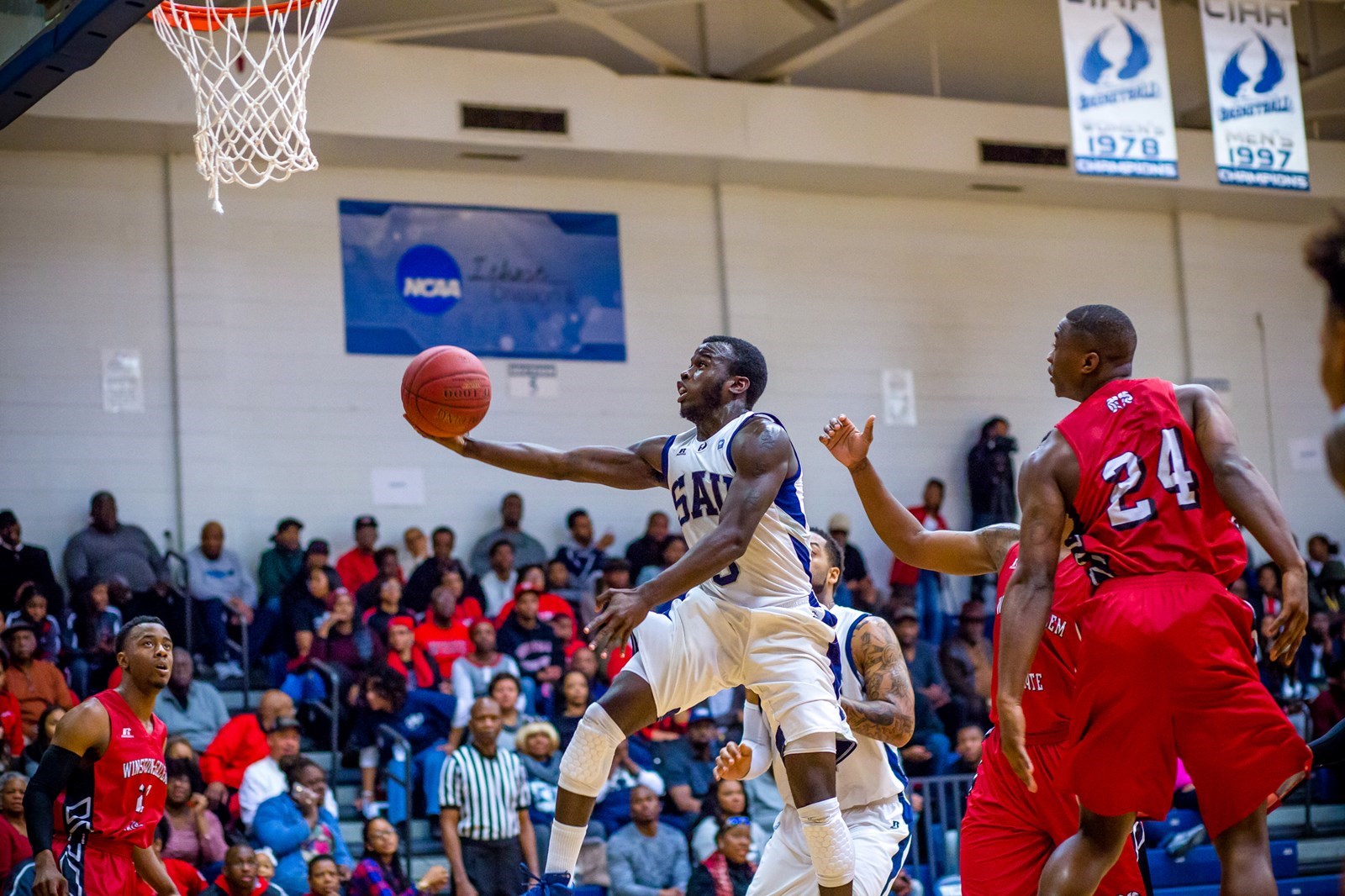Anthony Gaskins - 2016-17 - Men's Basketball - Saint Augustine's ...
