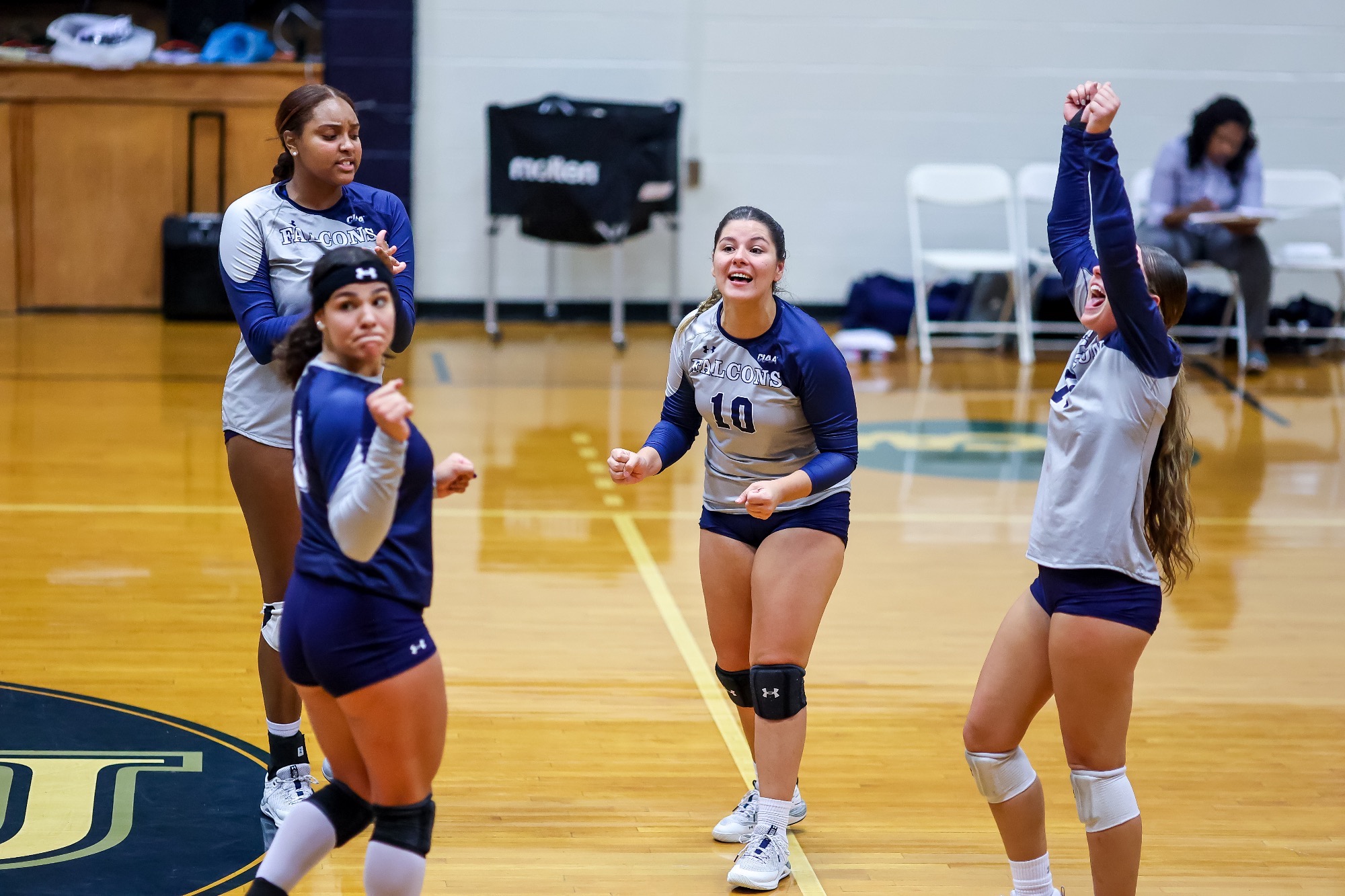 SAU Volleyball Tops Johnson C. Smith in Three Straight Sets - Saint ...