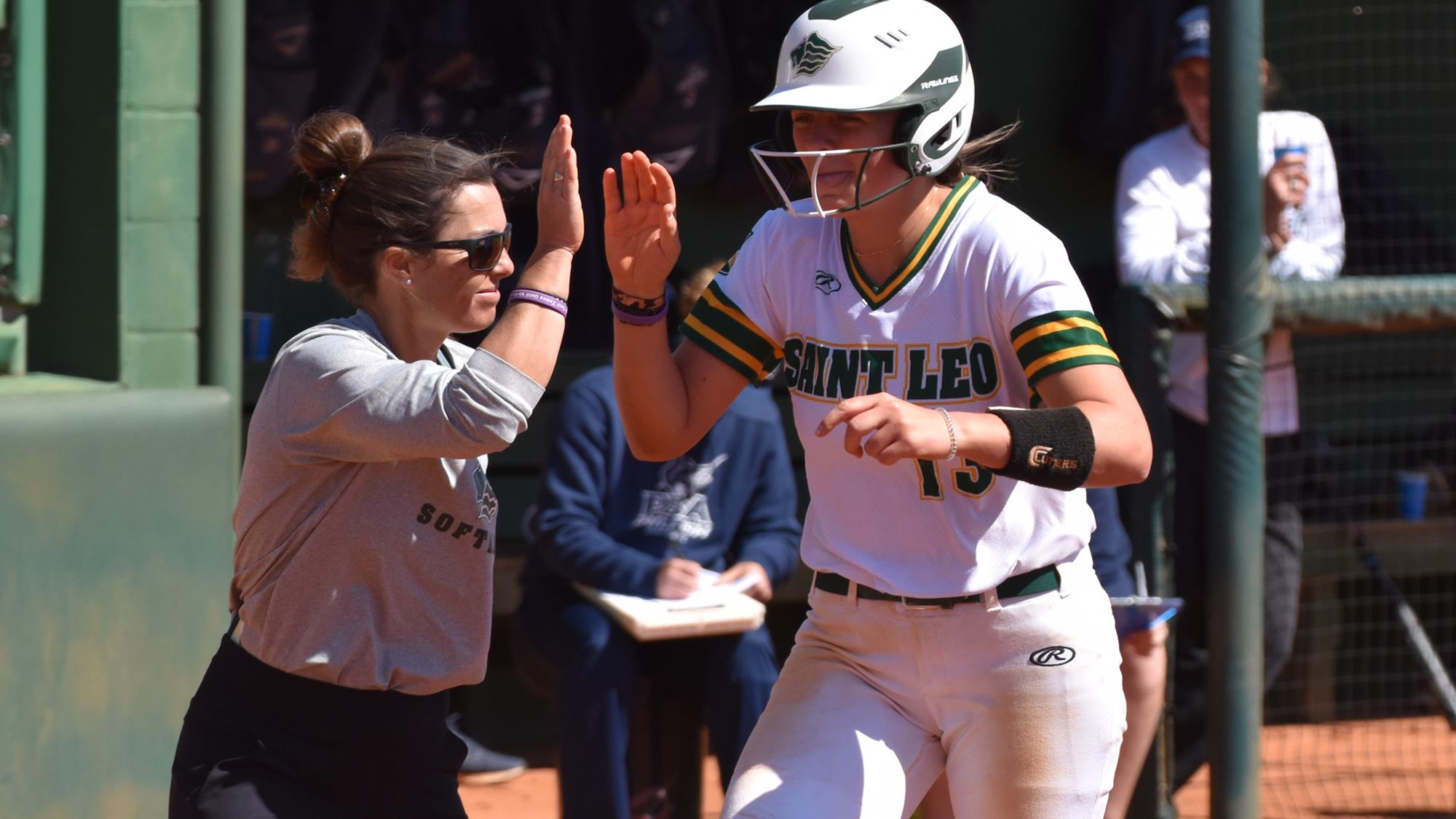 #17 Saint Leo Remains Undefeated on Leap Day; Win Series vs PBA - Saint ...