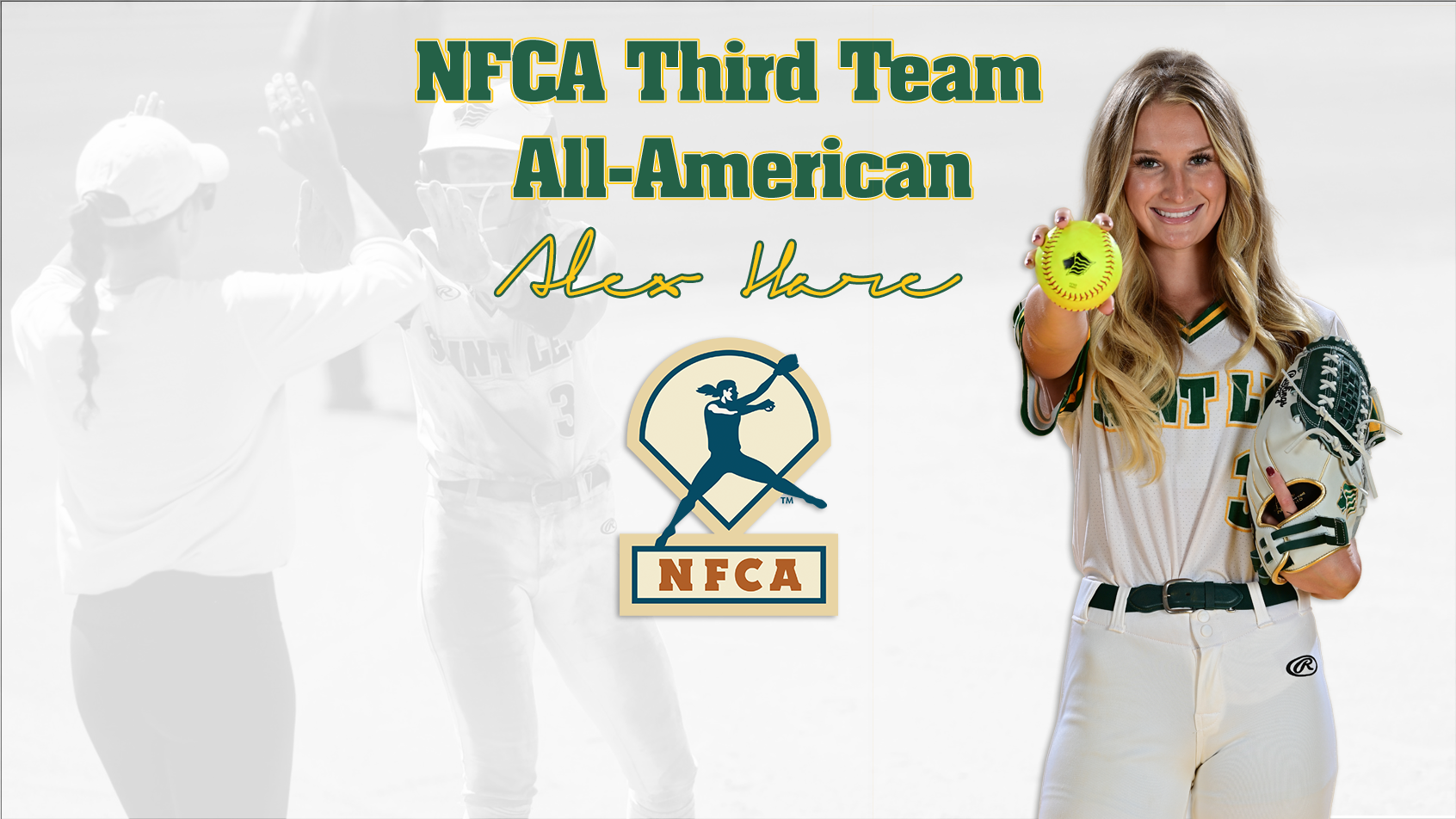 Hare Earns NFCA Division II Third Team All-American Honors - Saint Leo ...