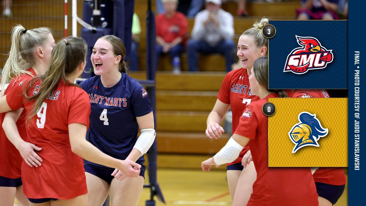 VB: SMU makes quick work of Carleton in 3-0 win - Saint Mary's ...