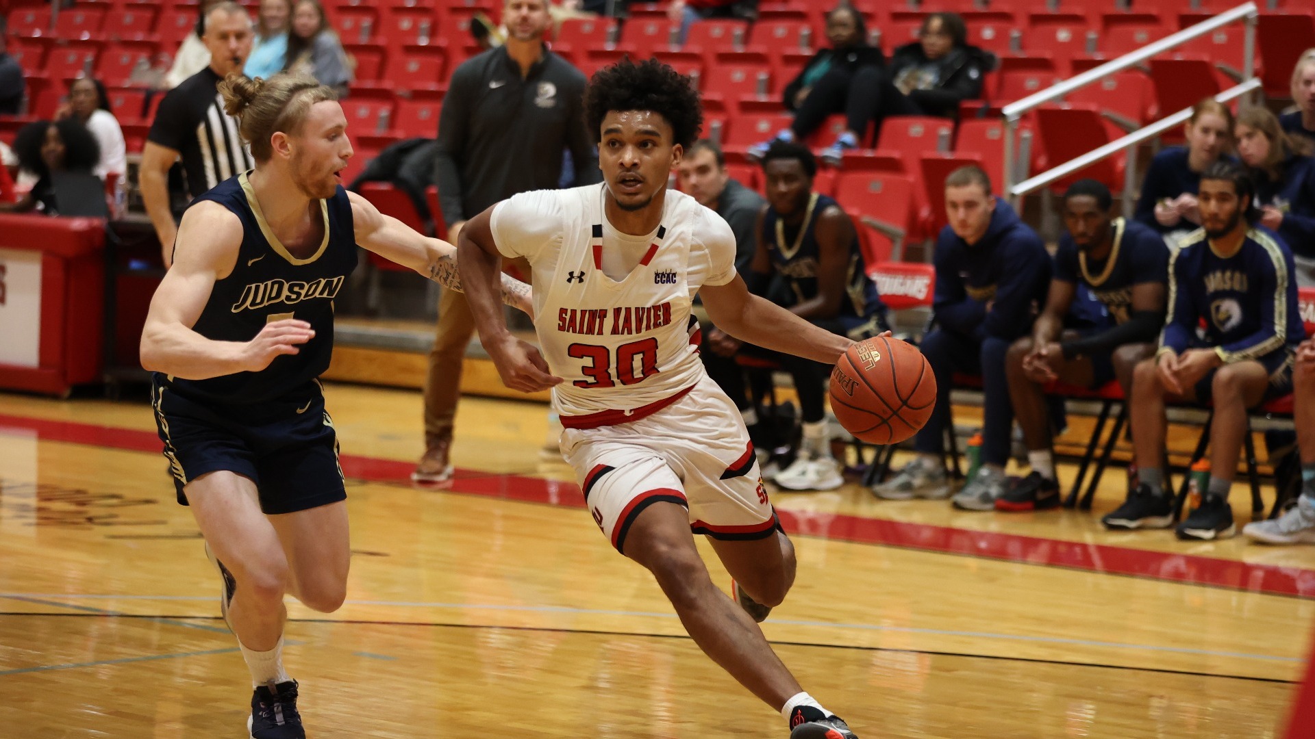 Johnson & Brandon Power SXU to 84-64 Win over JU - Saint Xavier University