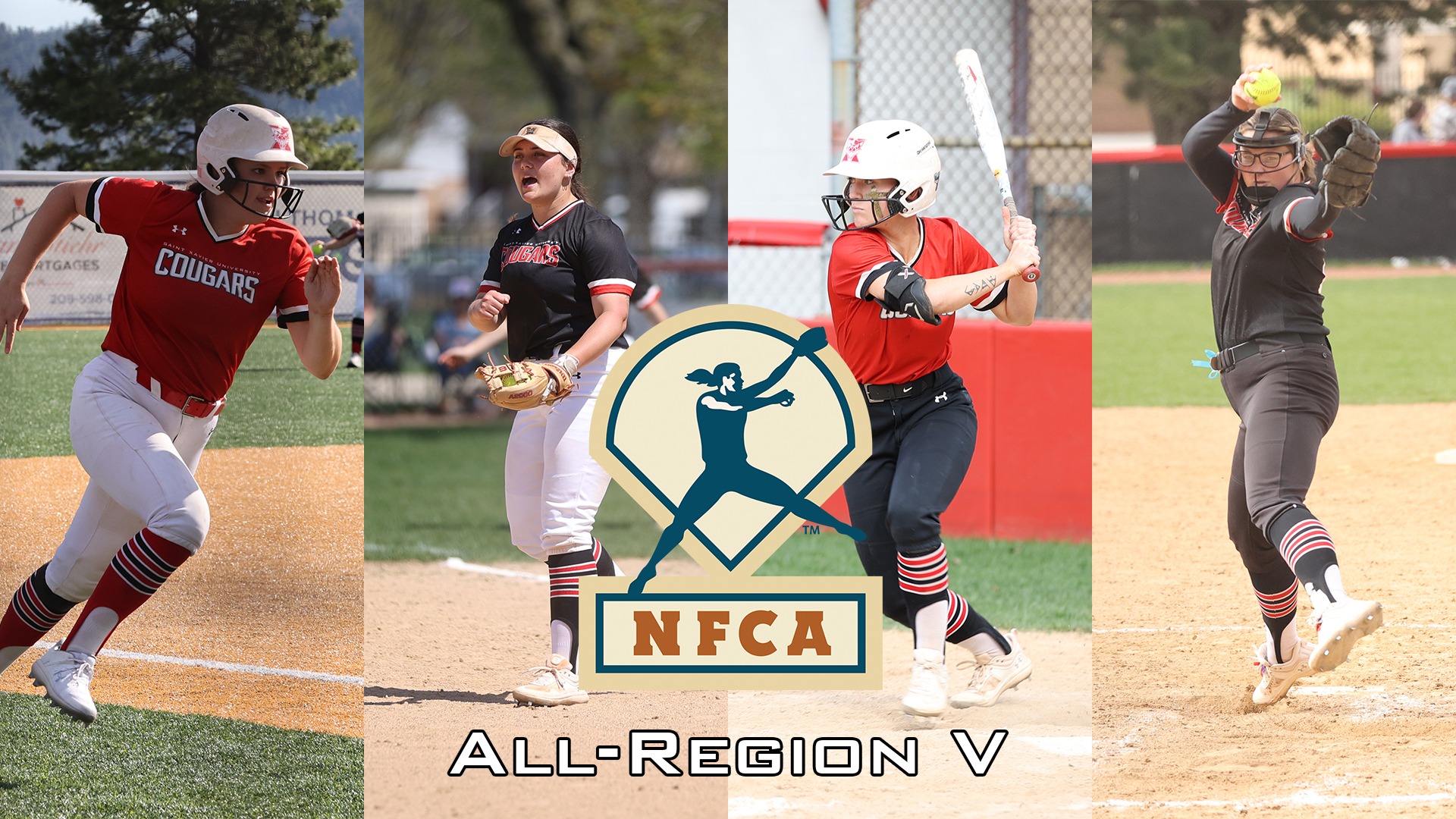 Four from SXU Softball Earn NFCA All-Region Honors - Saint Xavier University