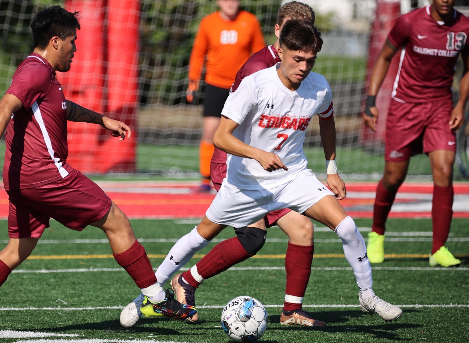 Aguilera Records Hat Trick in 9-1 Win for SXU over CCSJ - Saint Xavier ...