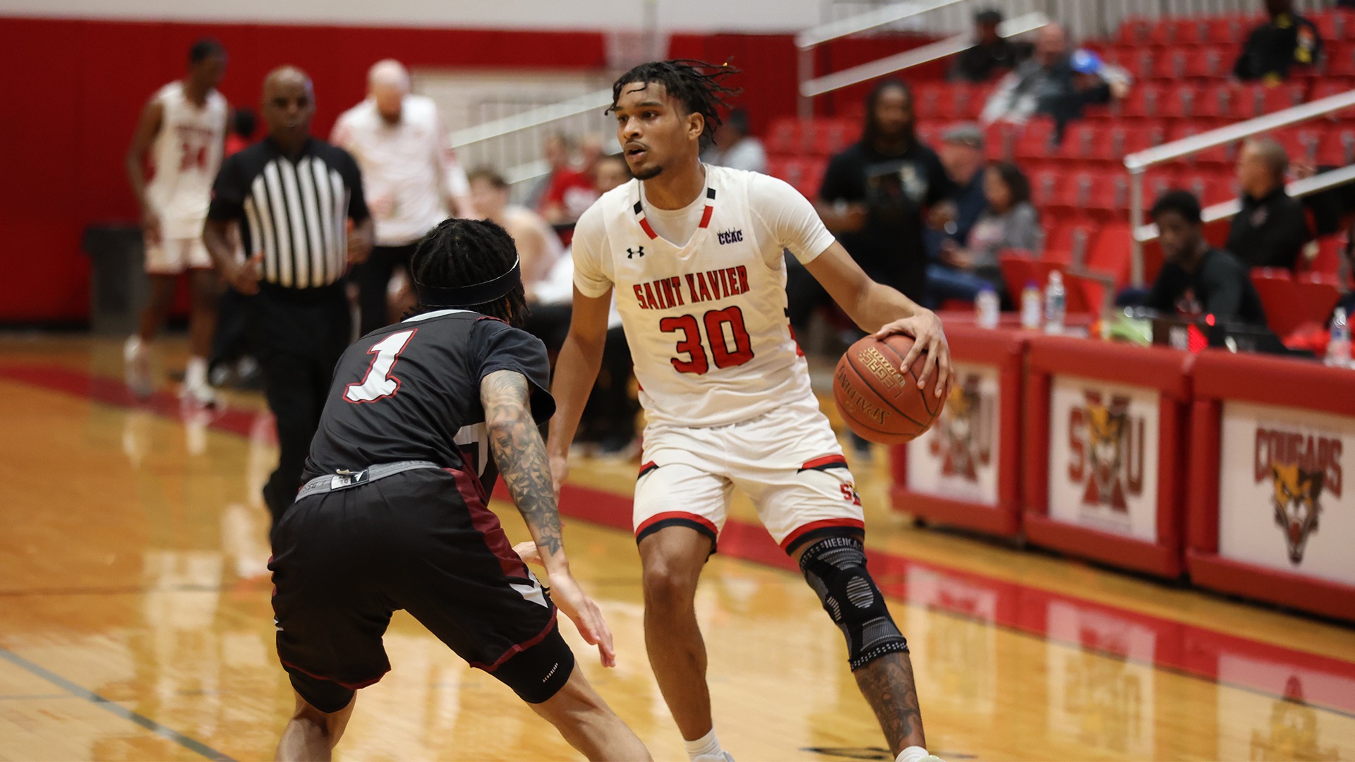 Johnson Posts Double-Double for SXU in 85-66 loss to CCSJ - Saint ...