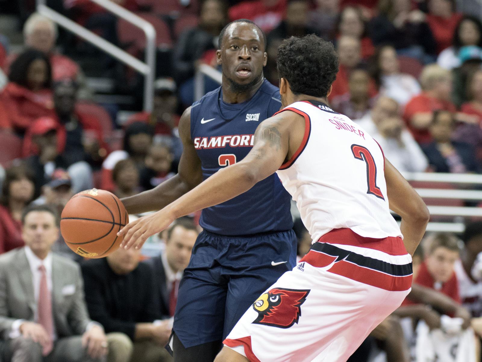 Marcus Johnson - Men's Basketball - Samford University Athletics