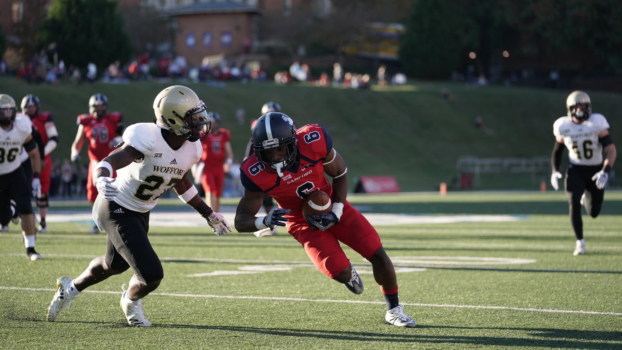 Bulldogs Upset No. 8 Wofford on Homecoming Saturday - Samford ...