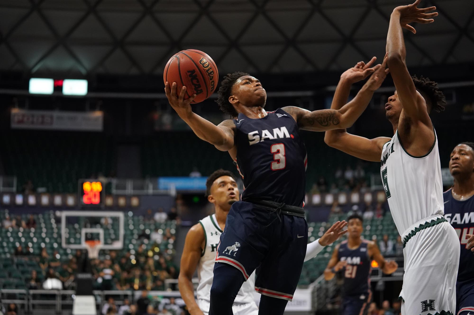 Hawaii Downs Men's Hoops - Samford University Athletics