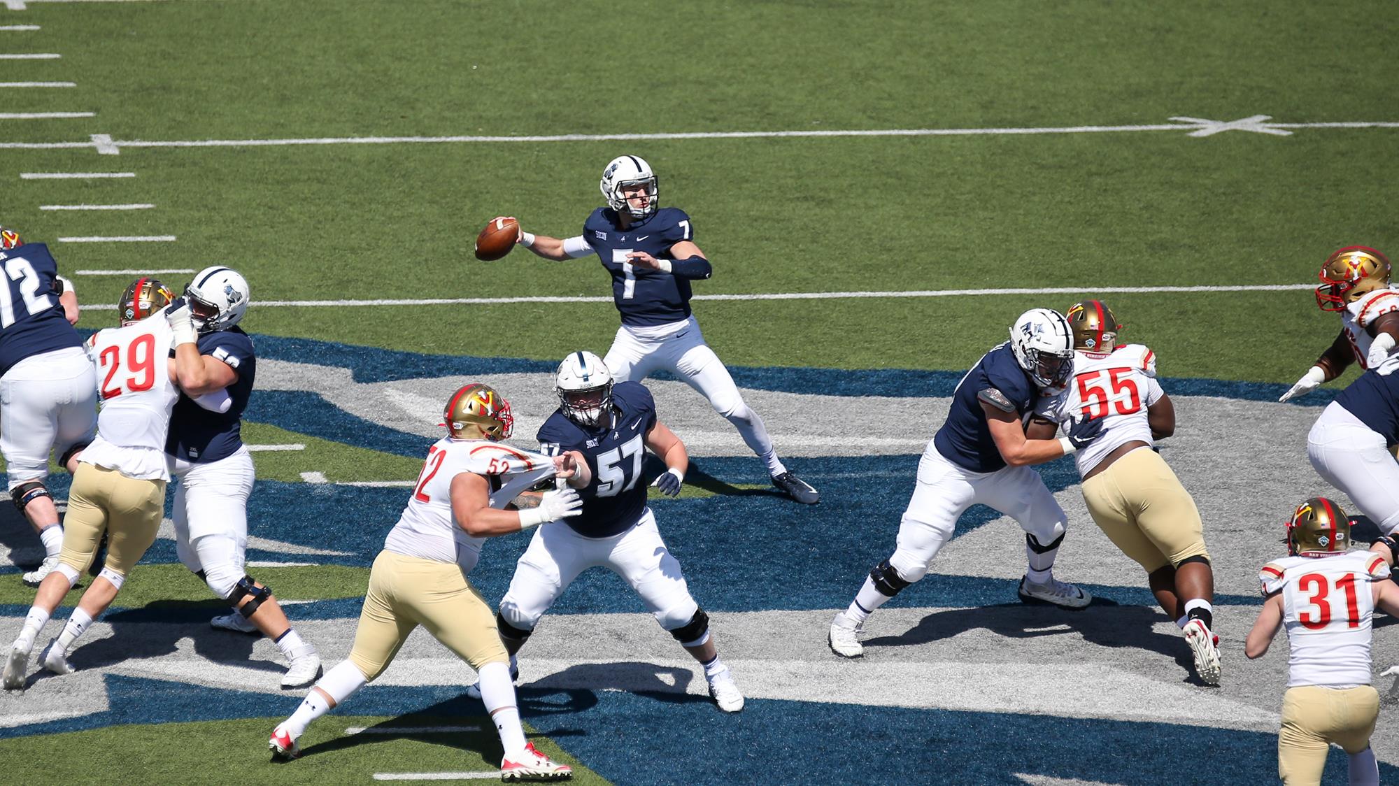 Welch Breaks School Record In Football’s OT Loss To No. 19 VMI ...