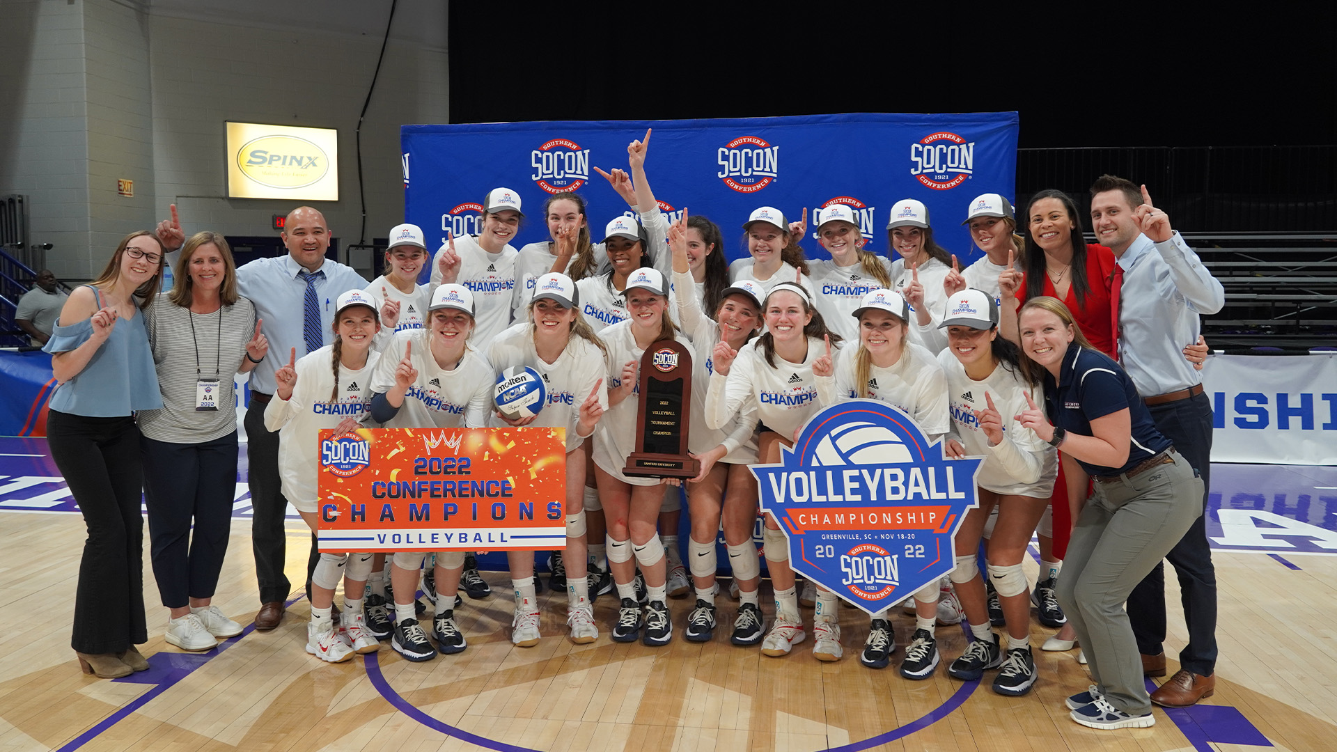 Volleyball Captures 2022 SoCon Tournament Championship - Samford ...