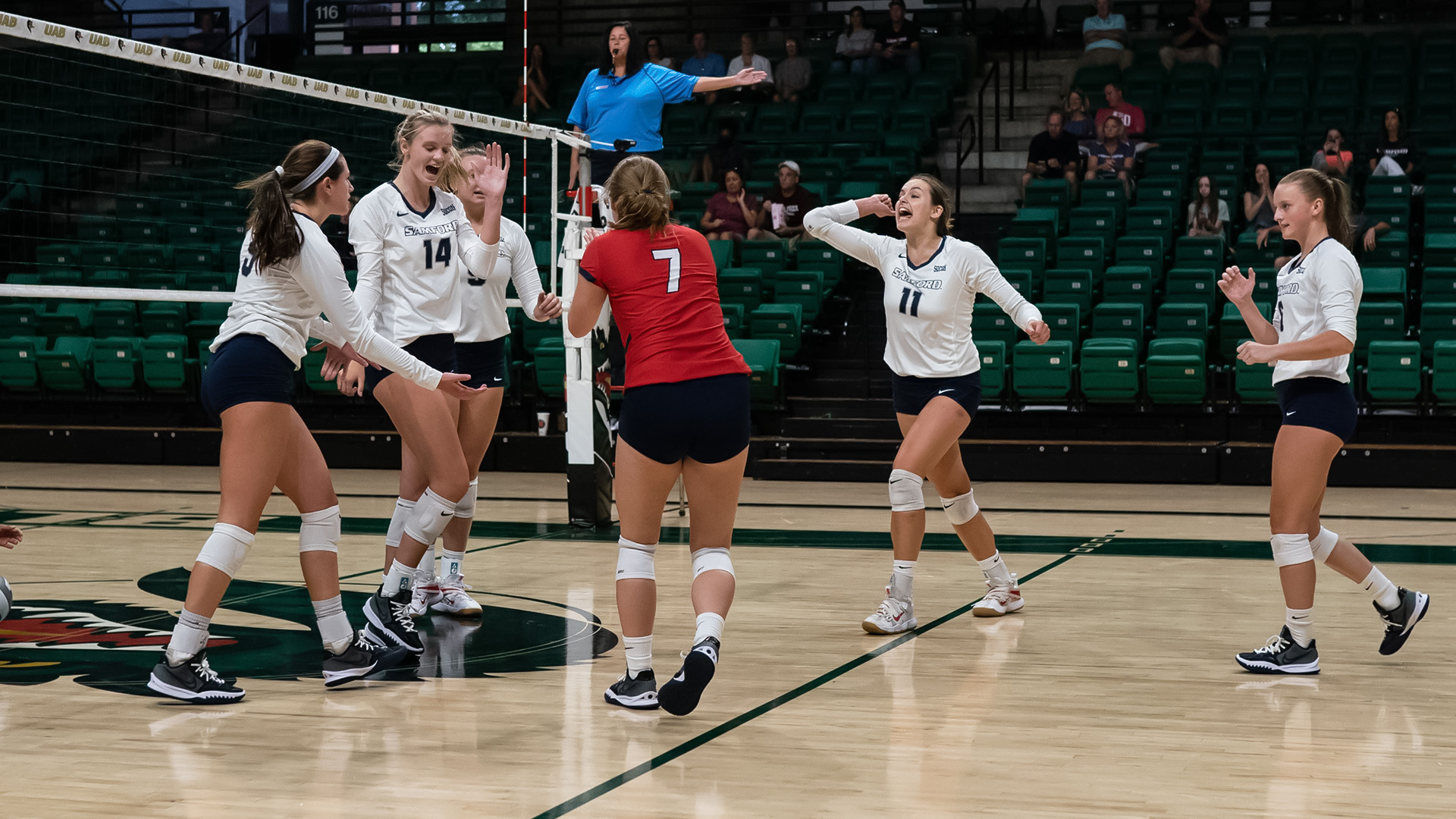 Volleyball Notches 3-1 Victory Over Little Rock - Samford University ...