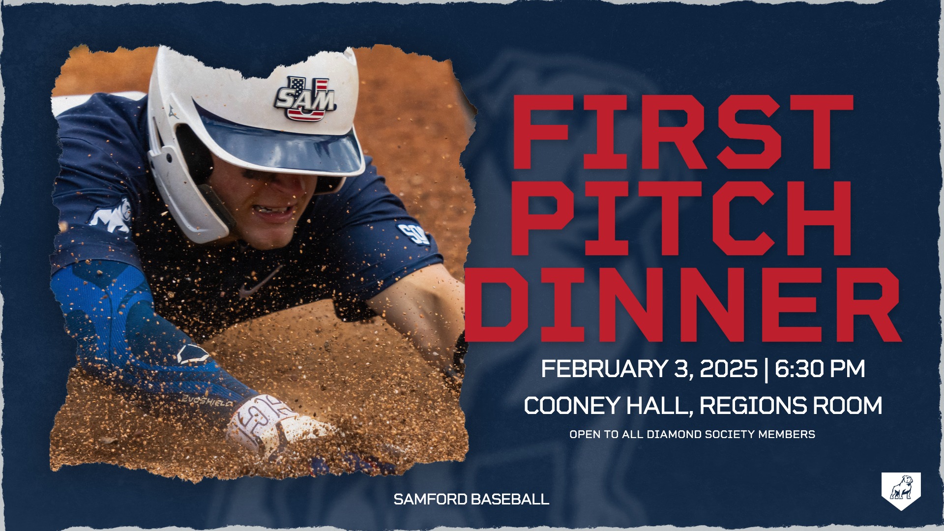 Baseball Holds Annual First Pitch Dinner - Samford University Athletics