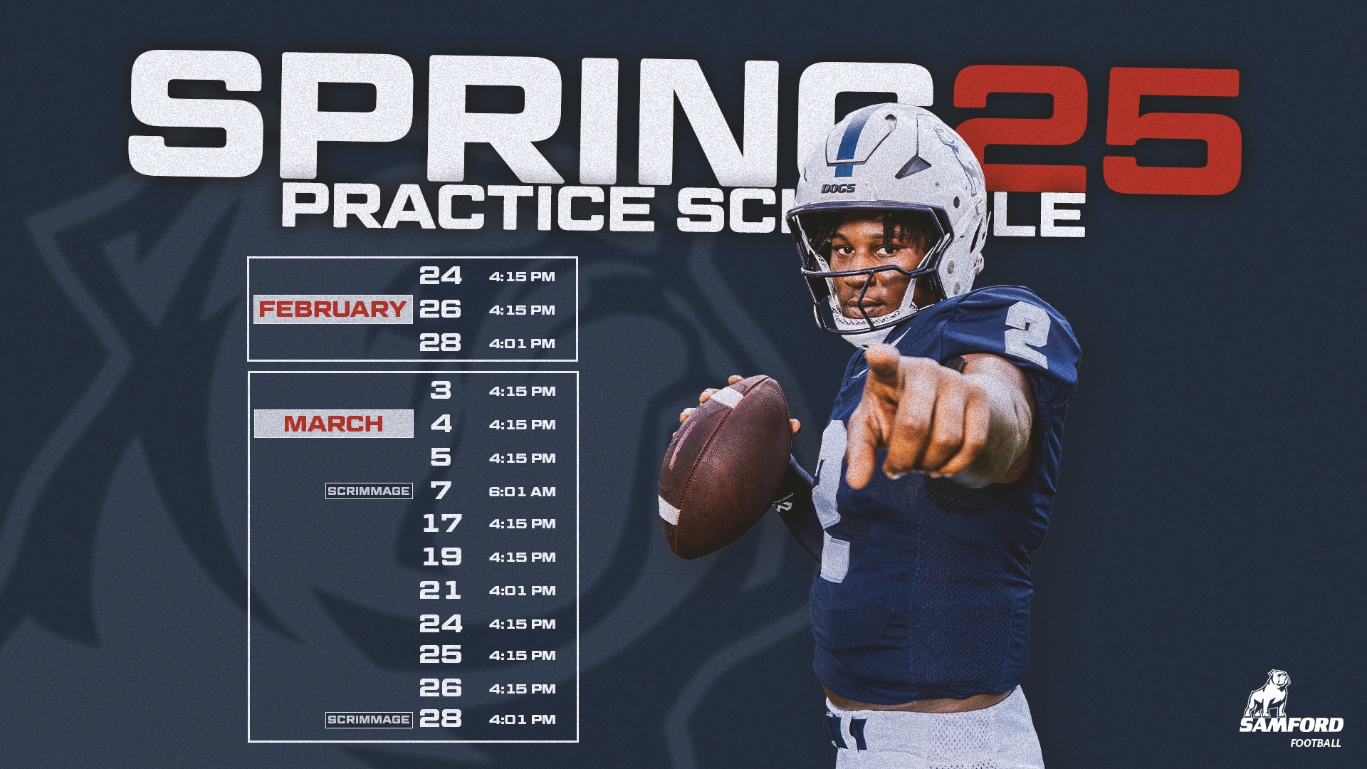 Bulldogs Wrap Up First Week Of Spring With First Practice In Pads ...
