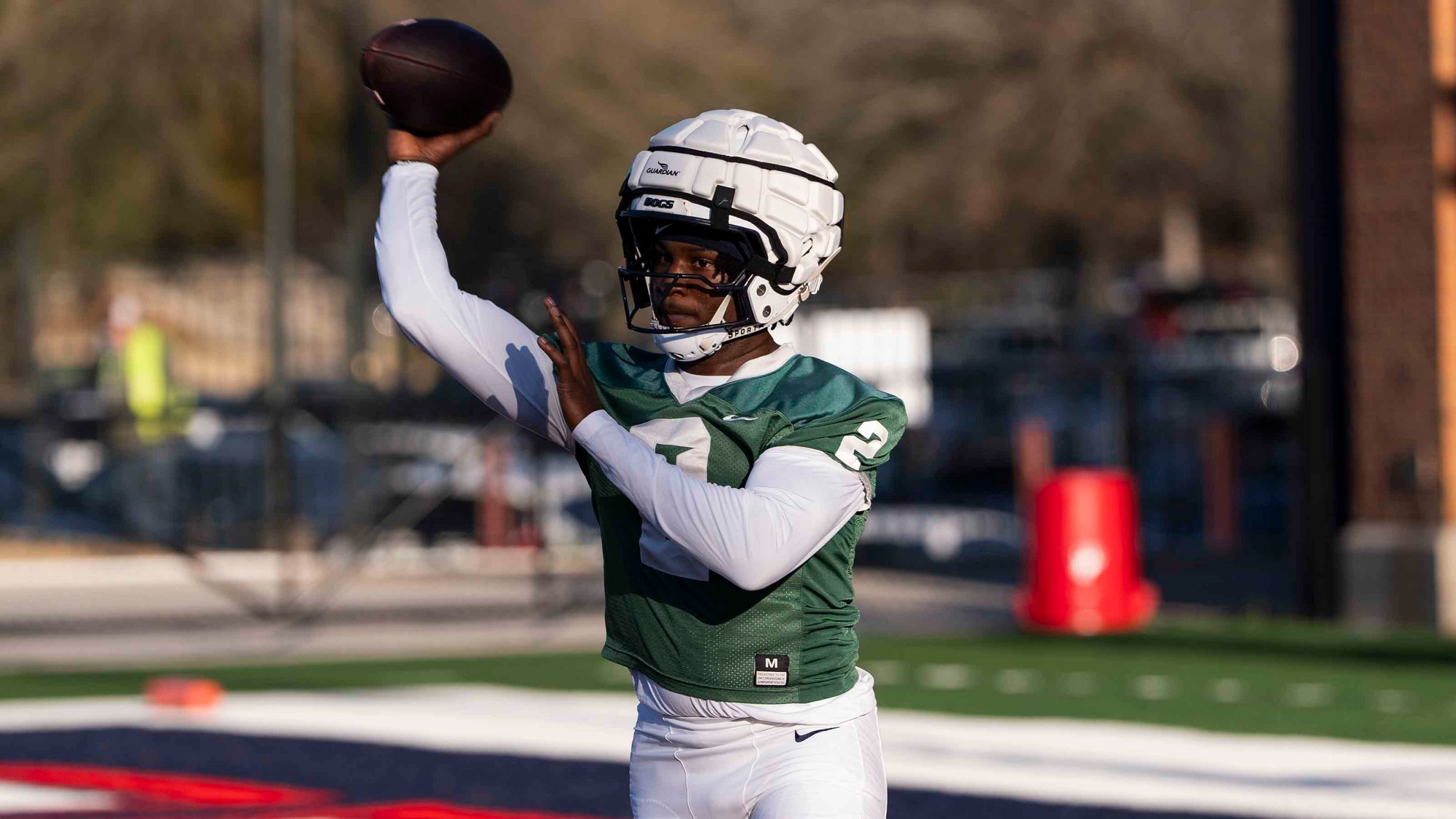 Bulldogs Wrap Up First Week Of Spring With First Practice In Pads ...