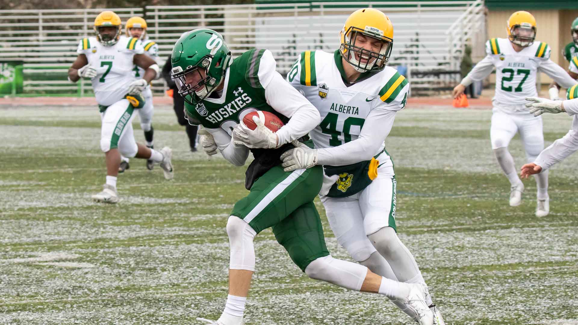 Caleb Morin - Football - Huskie Athletics