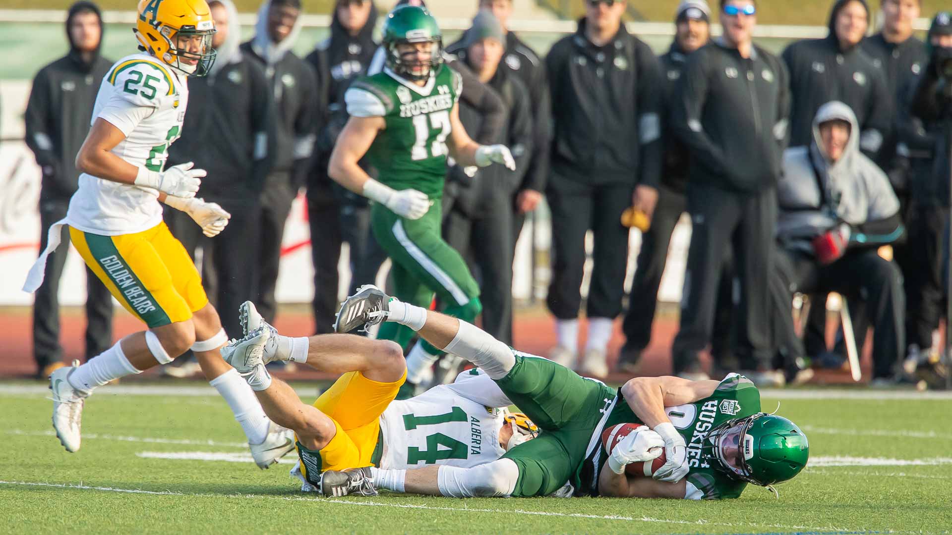 Caleb Morin - Football - Huskie Athletics