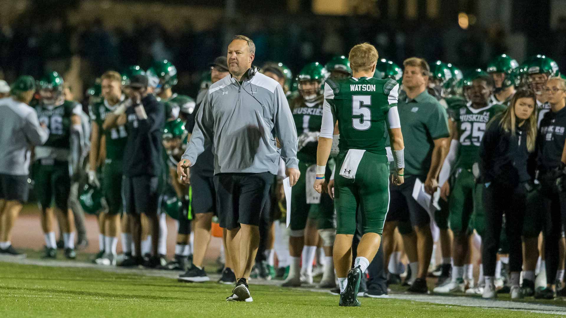 Huskie football action set to return September 25 - Huskie Athletics