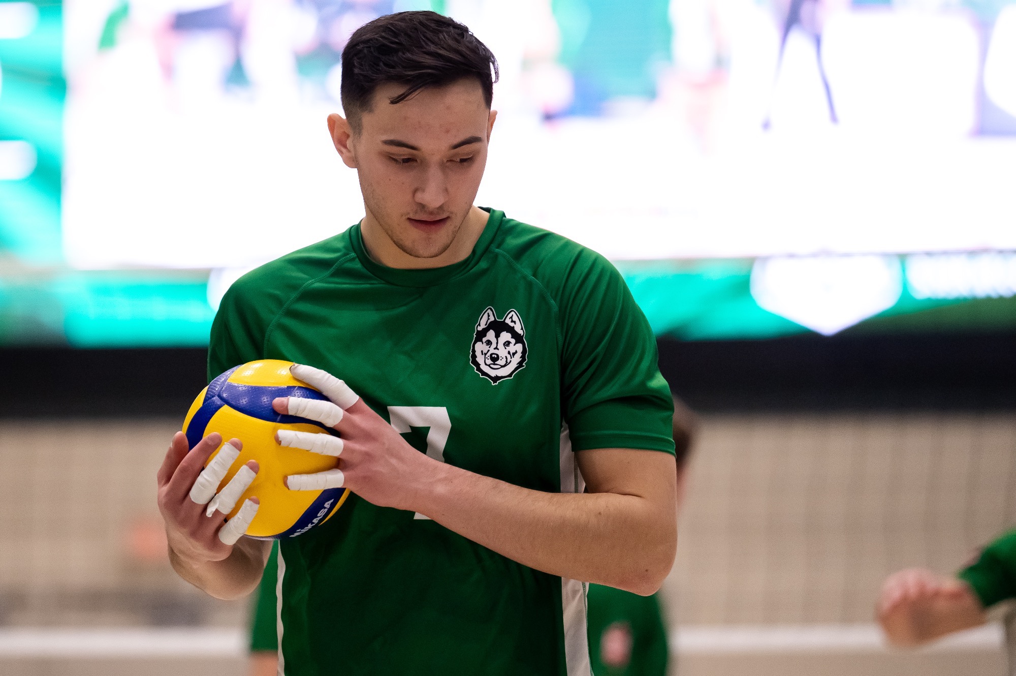 Dylan Mortensen - Men's Volleyball - Huskie Athletics