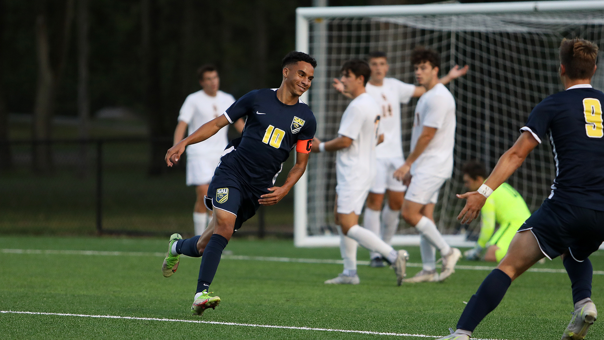 Early goals help Cougars power past Siena Heights - Spring Arbor University