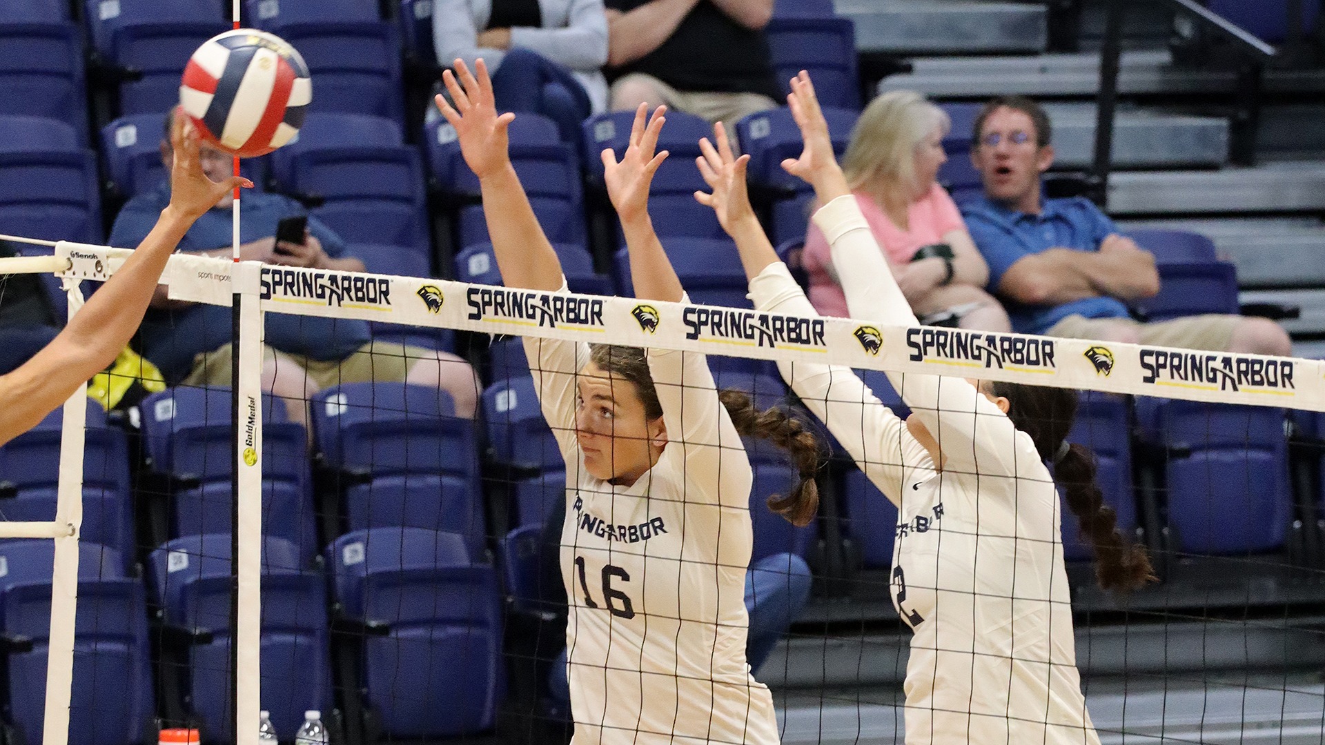 Volleyball opens league play at Marian - Spring Arbor University