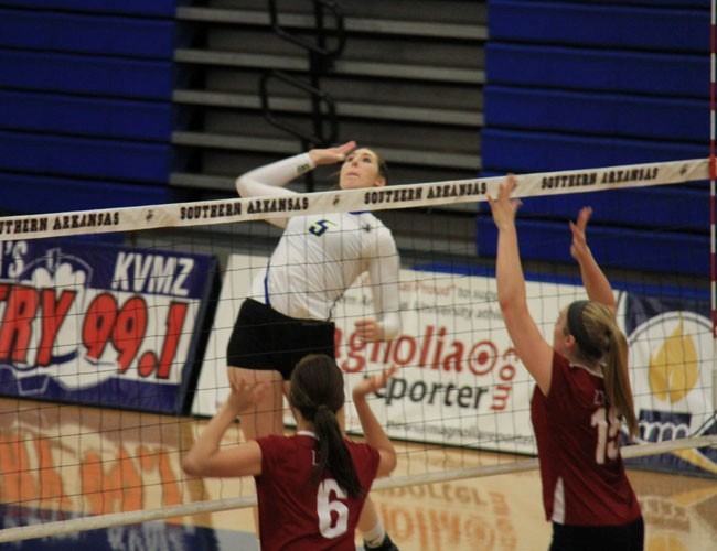 Amanda Monge - Women's Volleyball - Southern Arkansas University Athletics