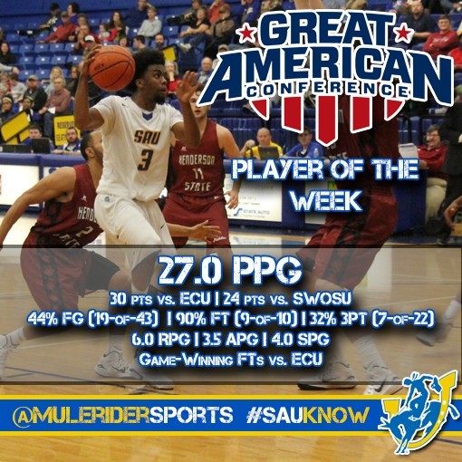 Jaron Davis - Men's Basketball - Southern Arkansas University Athletics