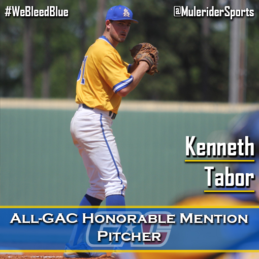 Kenneth Tabor - Baseball - Southern Arkansas University Athletics