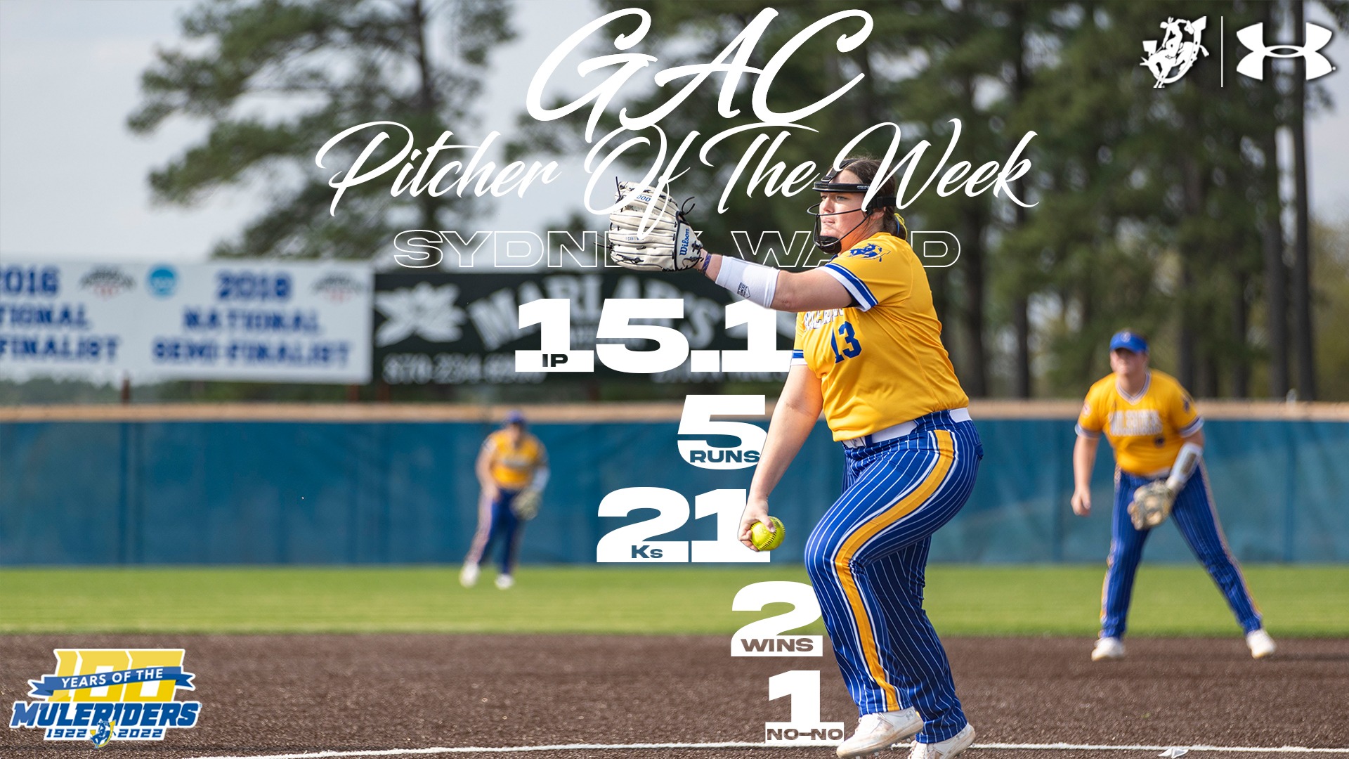 Sydney Ward - Softball - Southern Arkansas University Athletics