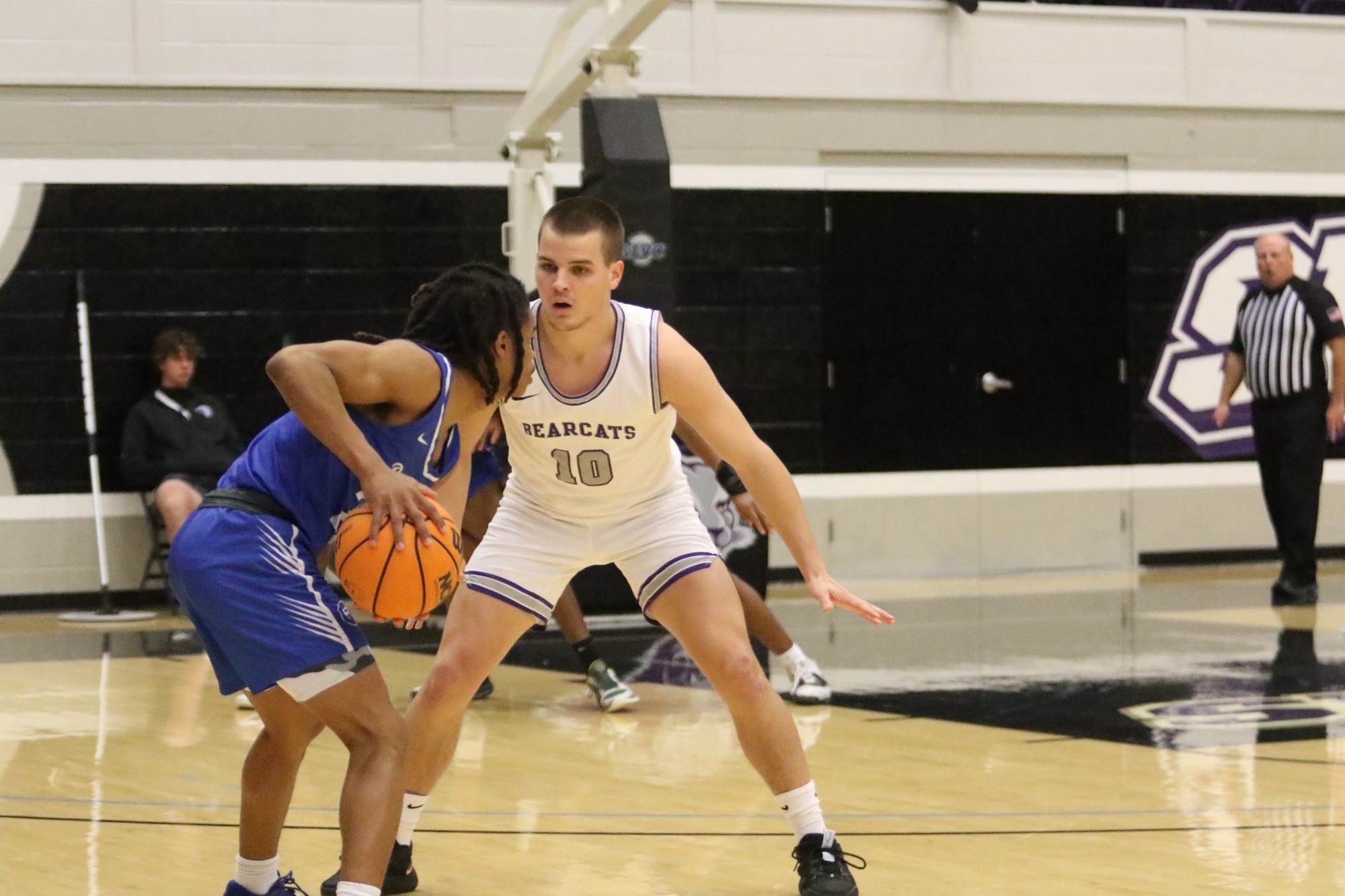 Ganote Records His 7th Double Double of Season in Dominant Victory ...